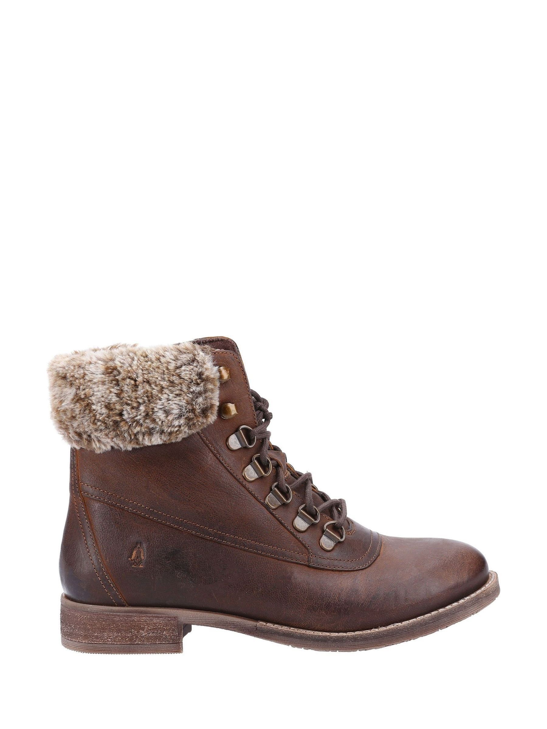 Buy Hush Puppies Brown Effie Ankle Lace Up Boots from the Next UK ...