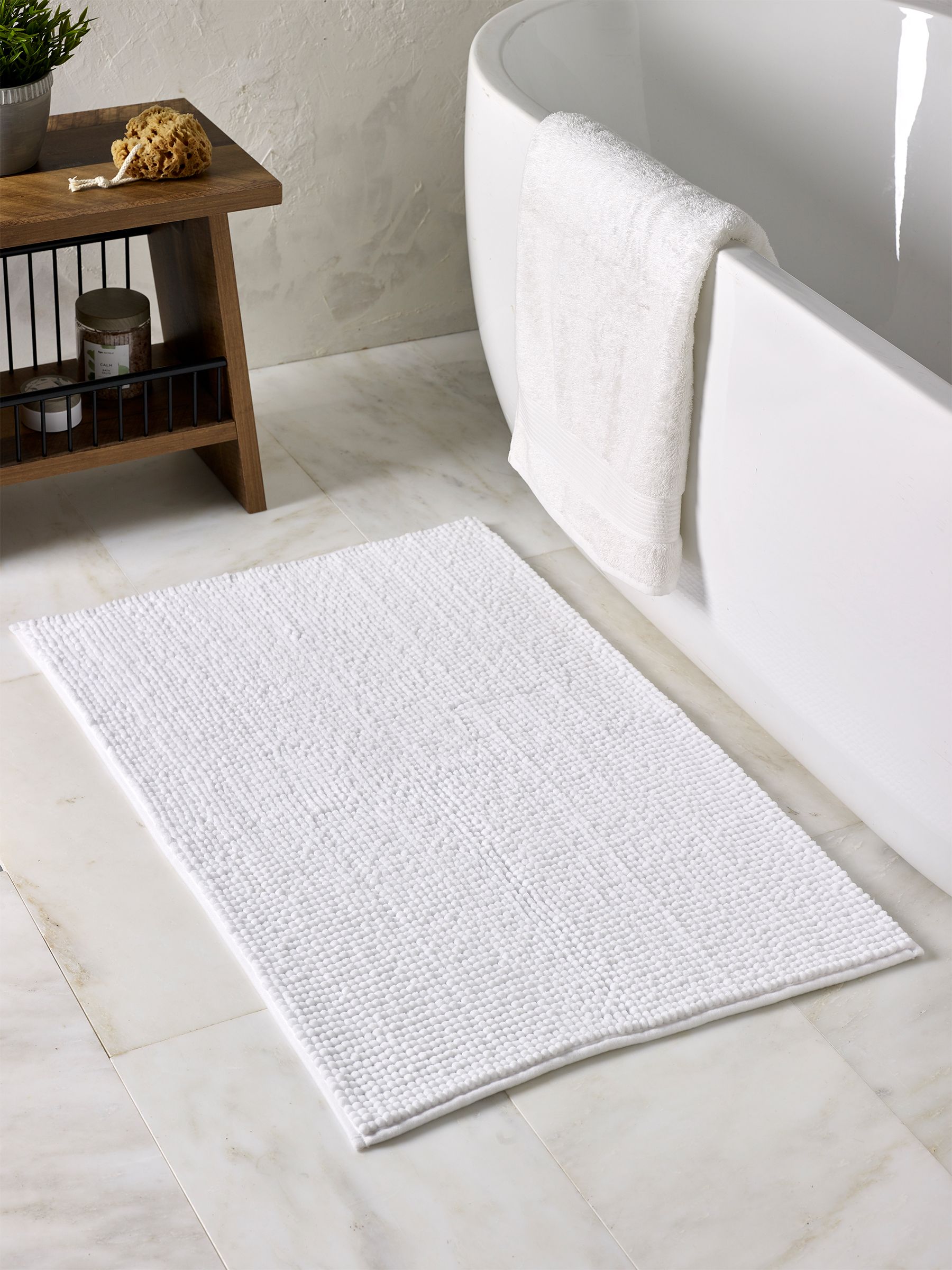 Buy White Bobble Bath Mat from the Next UK online shop