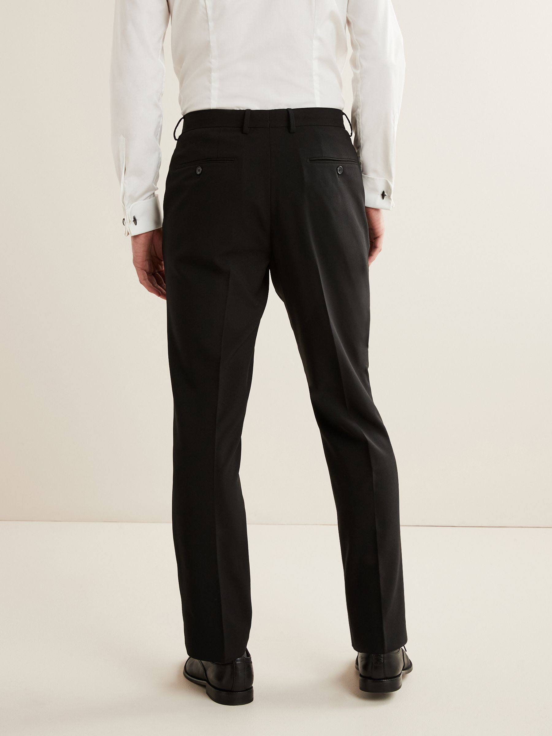 Buy Black Regular Fit Essential Suit Trousers from the Next UK online shop