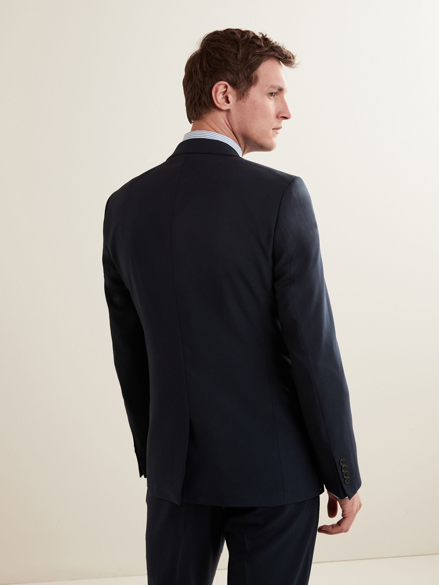 Buy Navy Blue Regular Fit Essential Suit Jacket from Next Australia