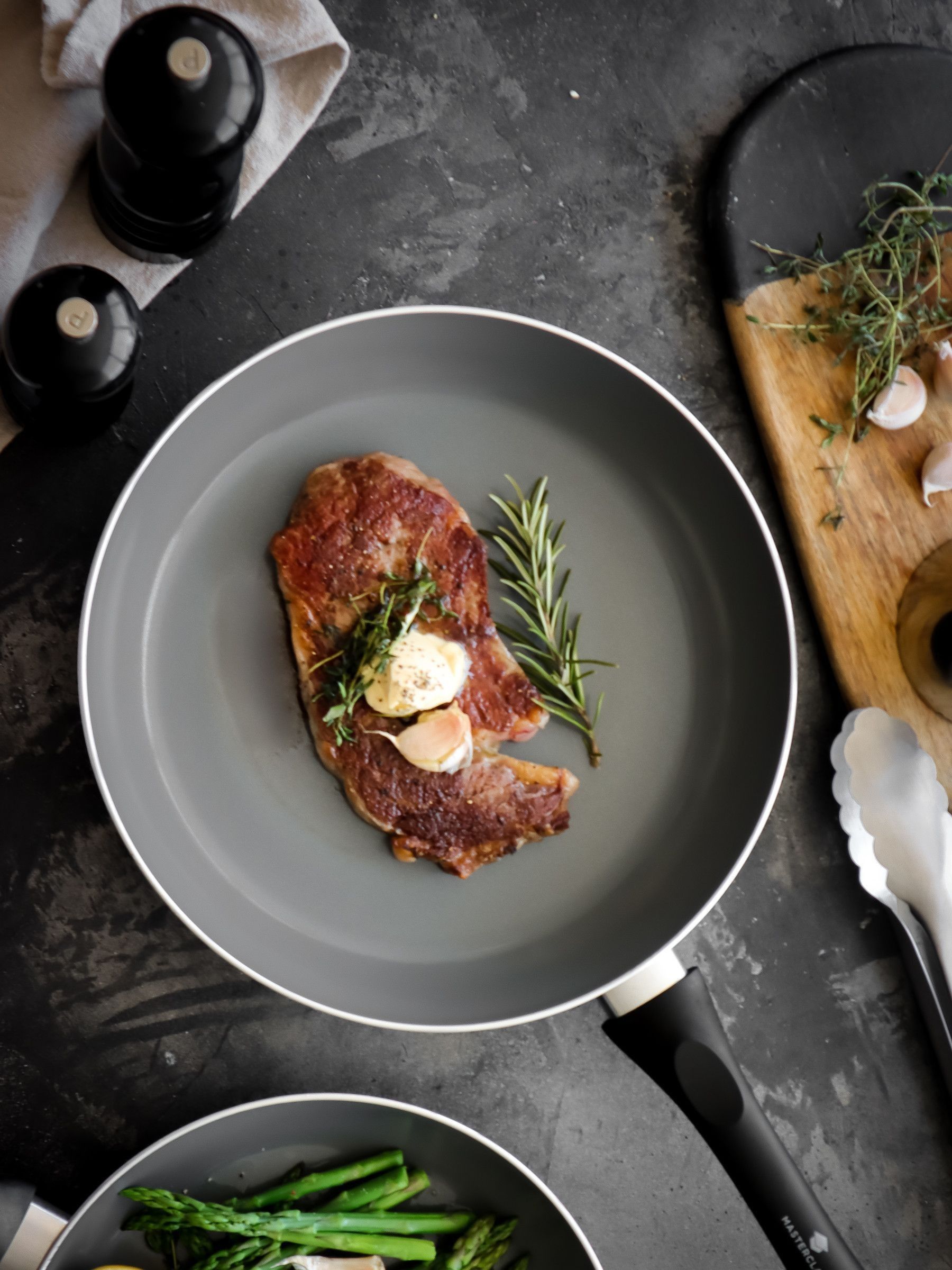 Buy Masterclass Grey Can-to-Pan 28cm Ceramic Frying Pan from the Next ...