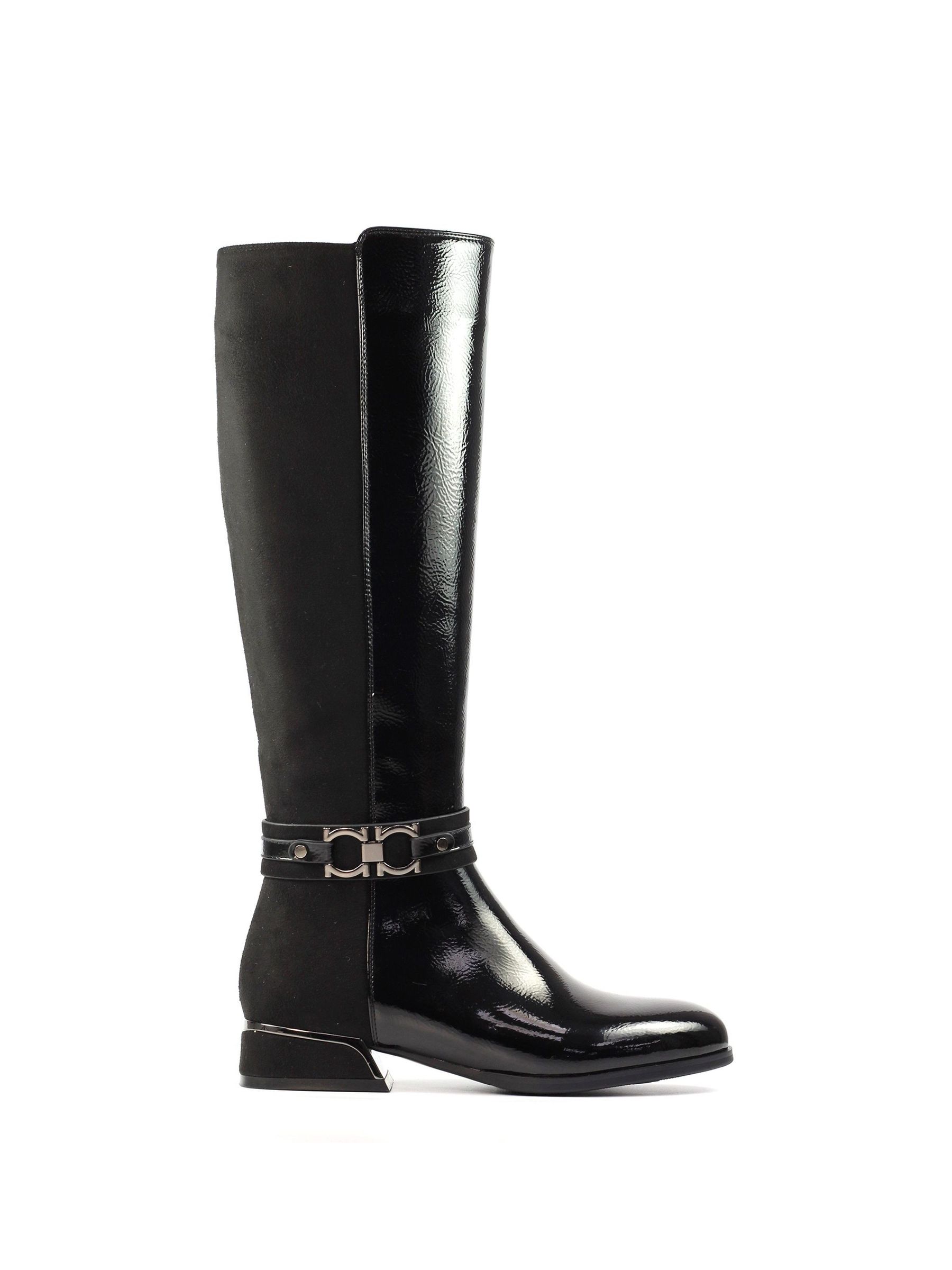 Buy Lunar Black Emma Knee High Boots from the Next UK online shop