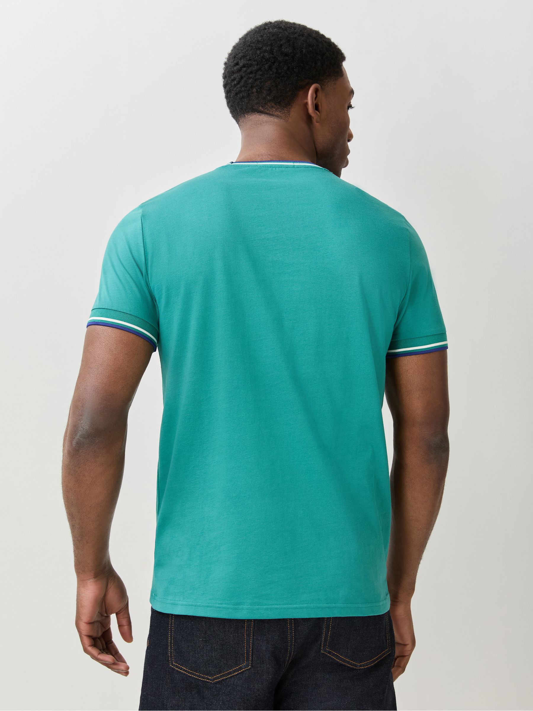 Buy Fred Perry Bright Green Twin Tipped Logo T-Shirt from the Next UK ...