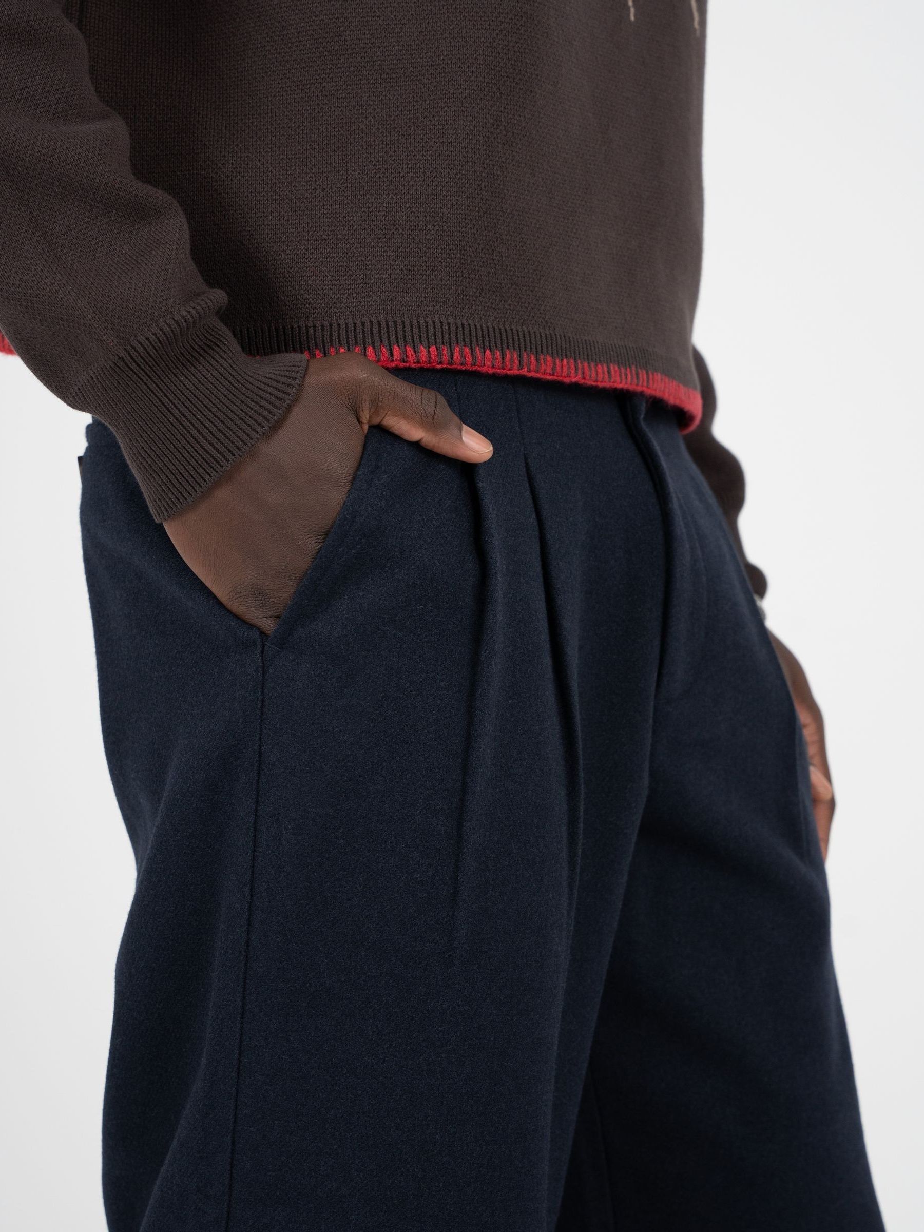 Buy Prohibited Blue Double Pleated Club Pants from the Next UK online shop