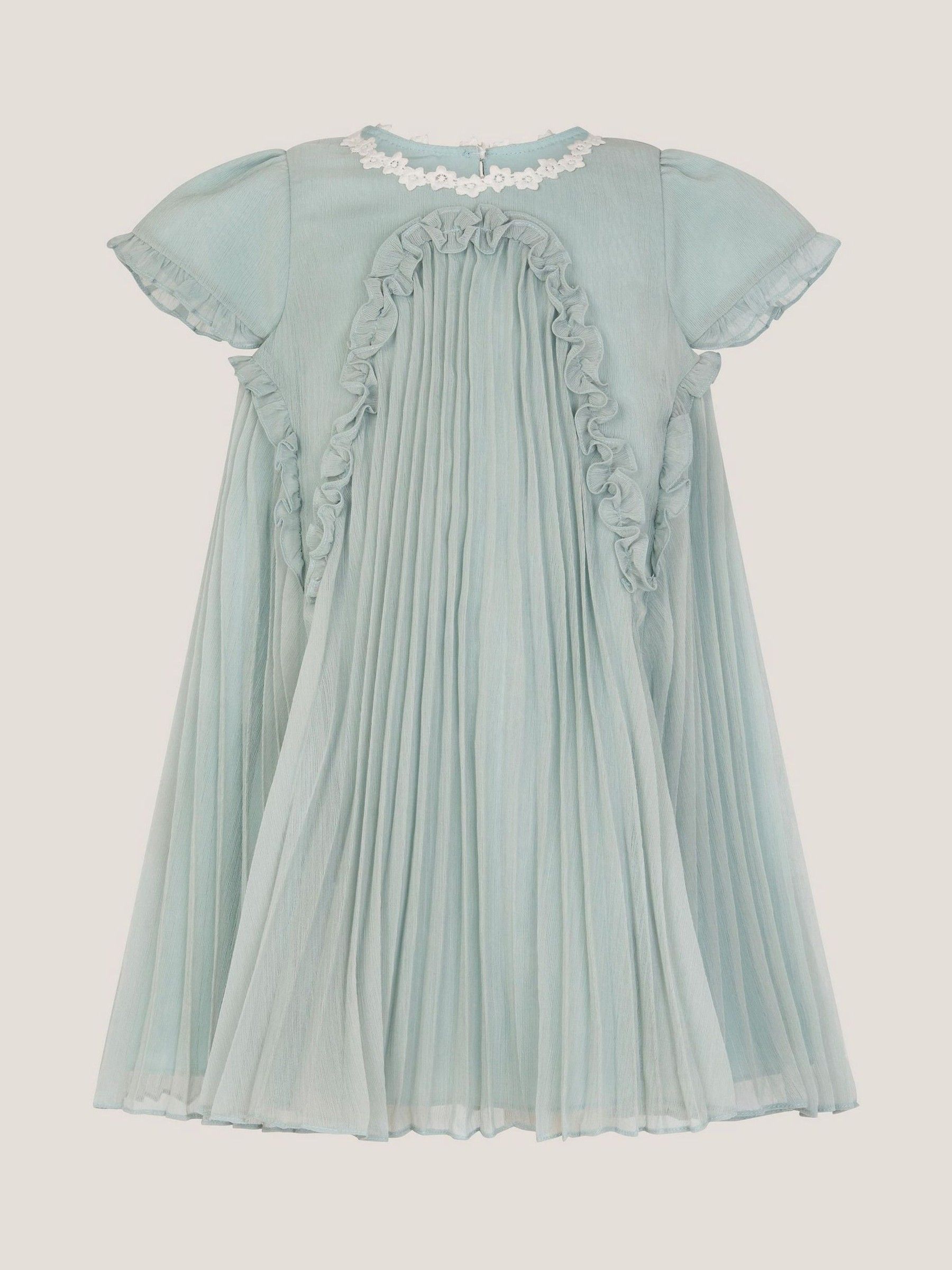 Buy Monsoon Green Baby Pleat Swing Dress from Next Thailand