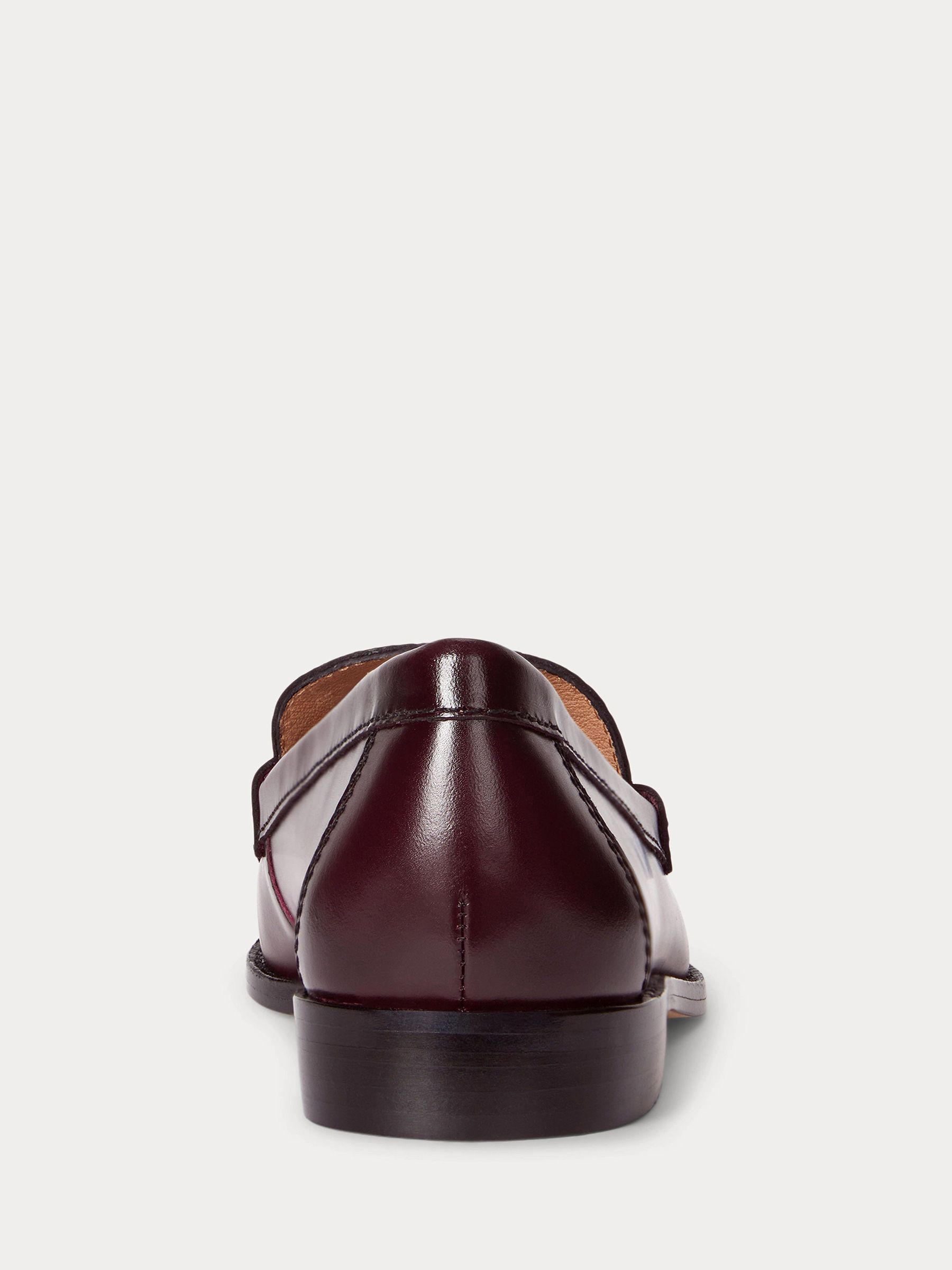 Buy Lauren Ralph Lauren Red Wynnie Glazed Loafers from Next Ireland