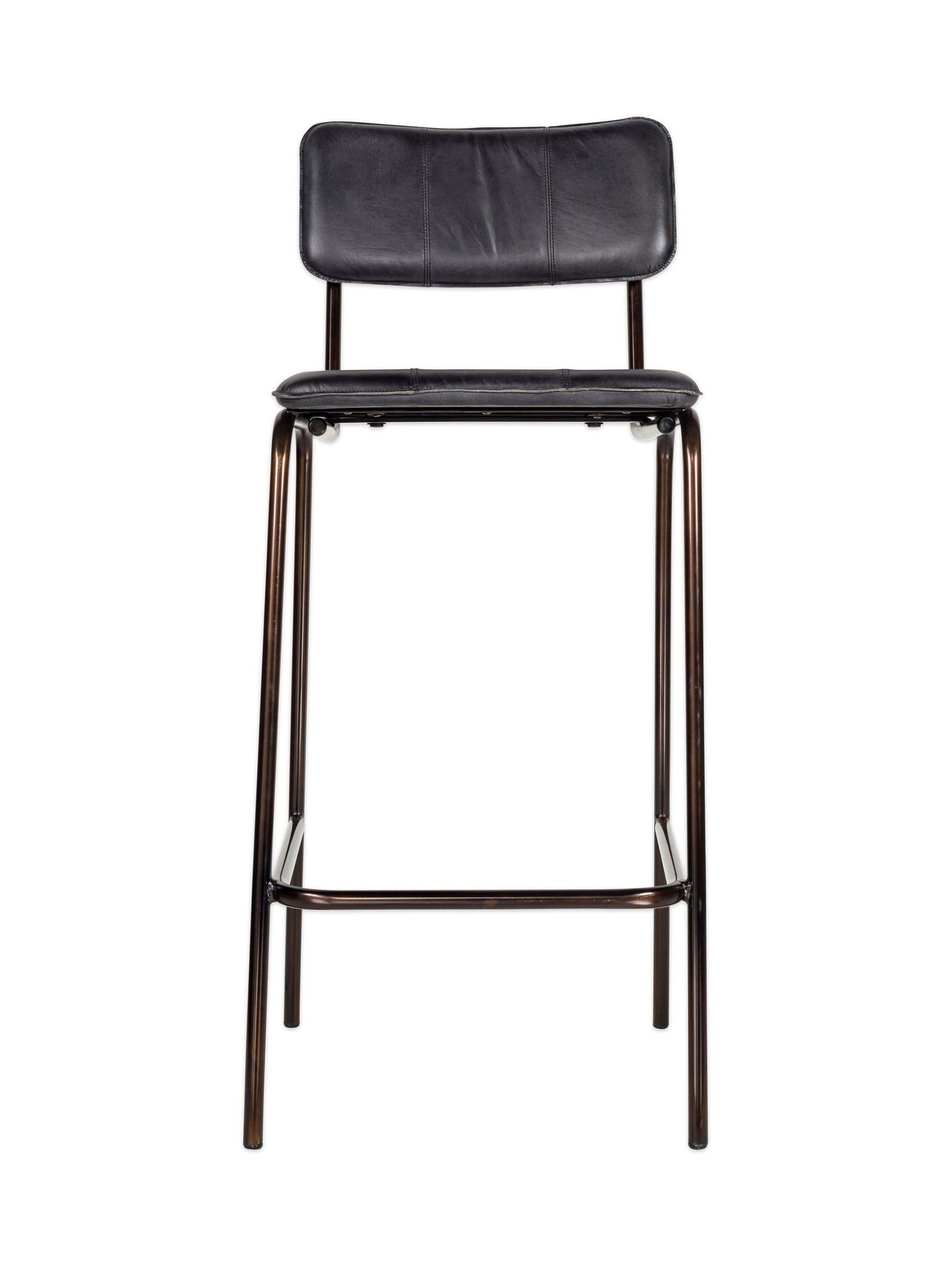 Buy Nkuku Black Ukari Counter Chair from the Next UK online shop