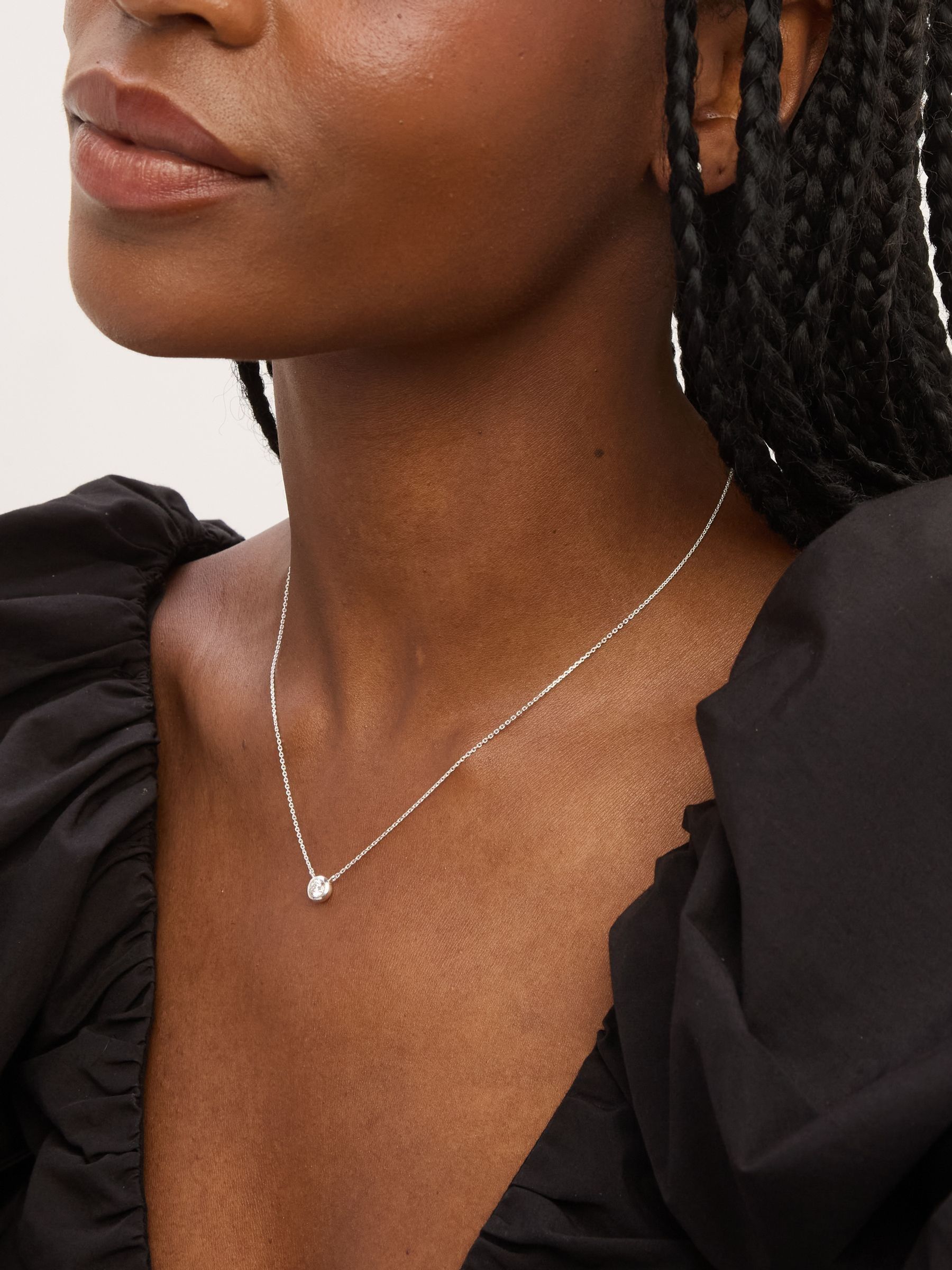 Buy Simply Silver 925 Sterling Silver Polished Besel Pendant from the ...