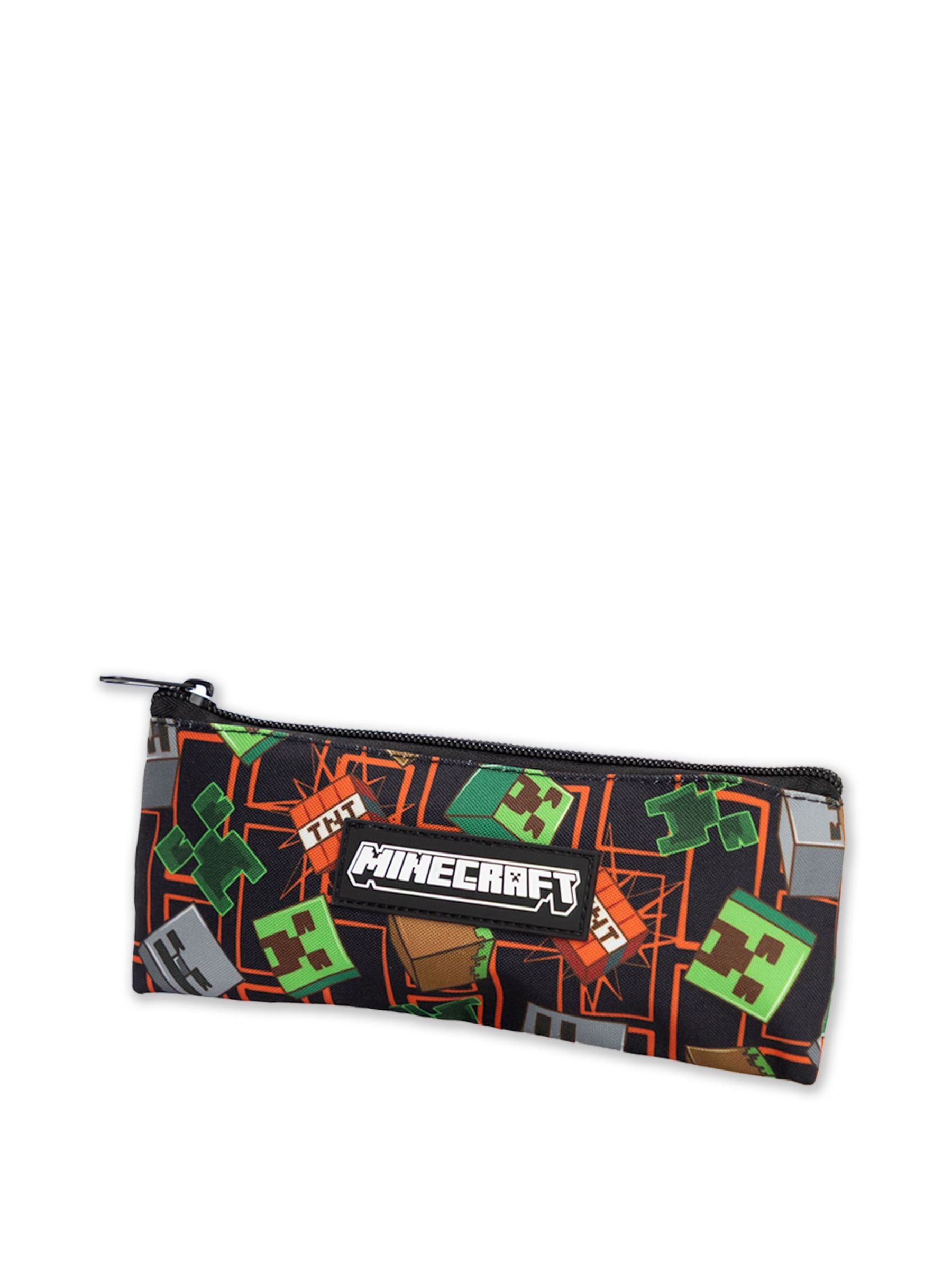 Buy Vanilla Underground Black Minecraft Backpack Set 3 Piece from the ...