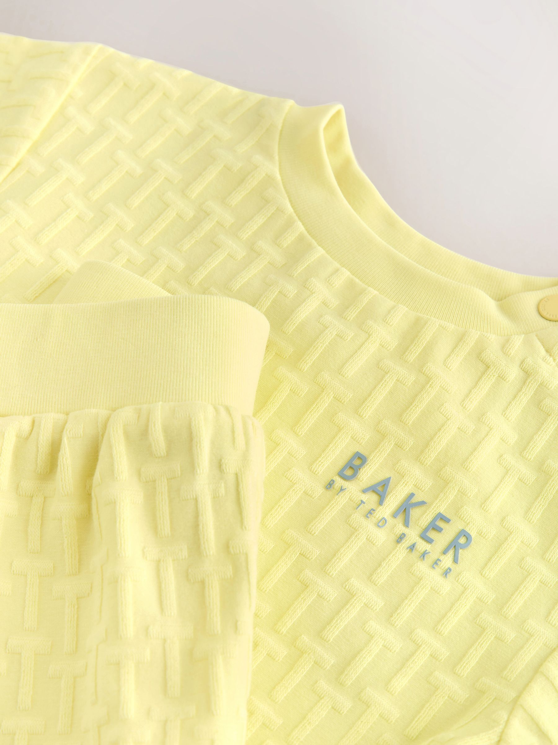 Buy Baker by Ted Baker 'T' Textured T-Shirt and Shorts Set from Next ...
