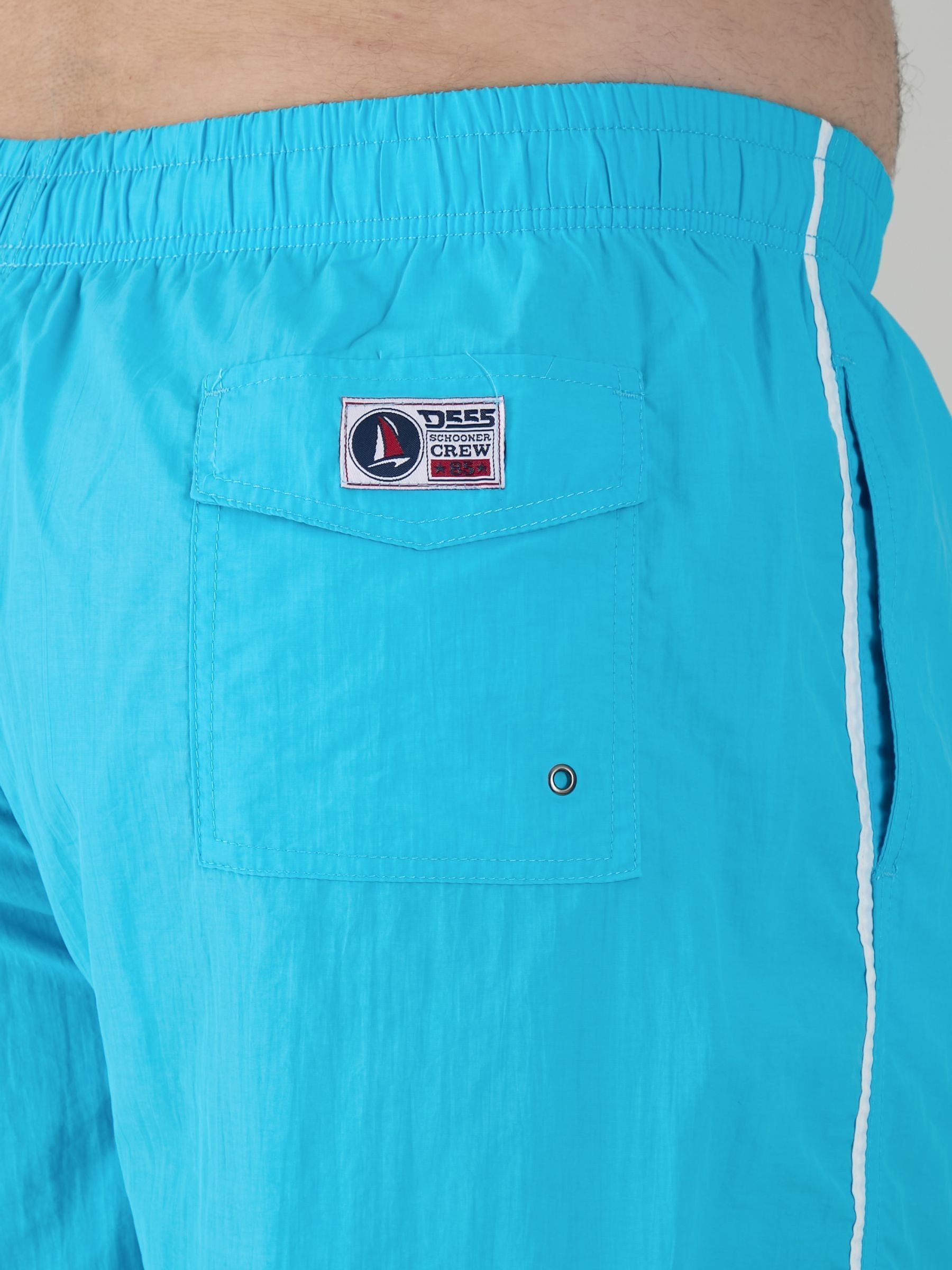Buy D555 Blue YARROW Full Length Swim Shorts from the Next UK online shop