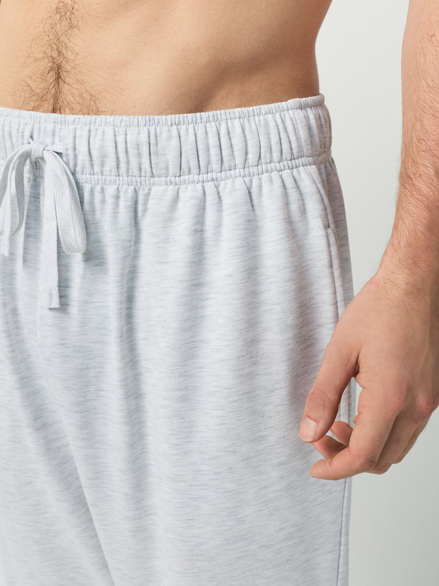 Buy Light Grey Regular Fit Soft Touch Open Joggers from the Next UK ...