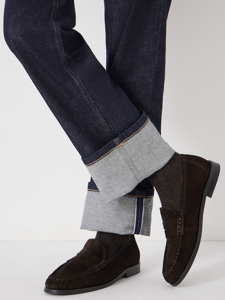 Buy Hush Brown Suede Loafers from Next Ireland