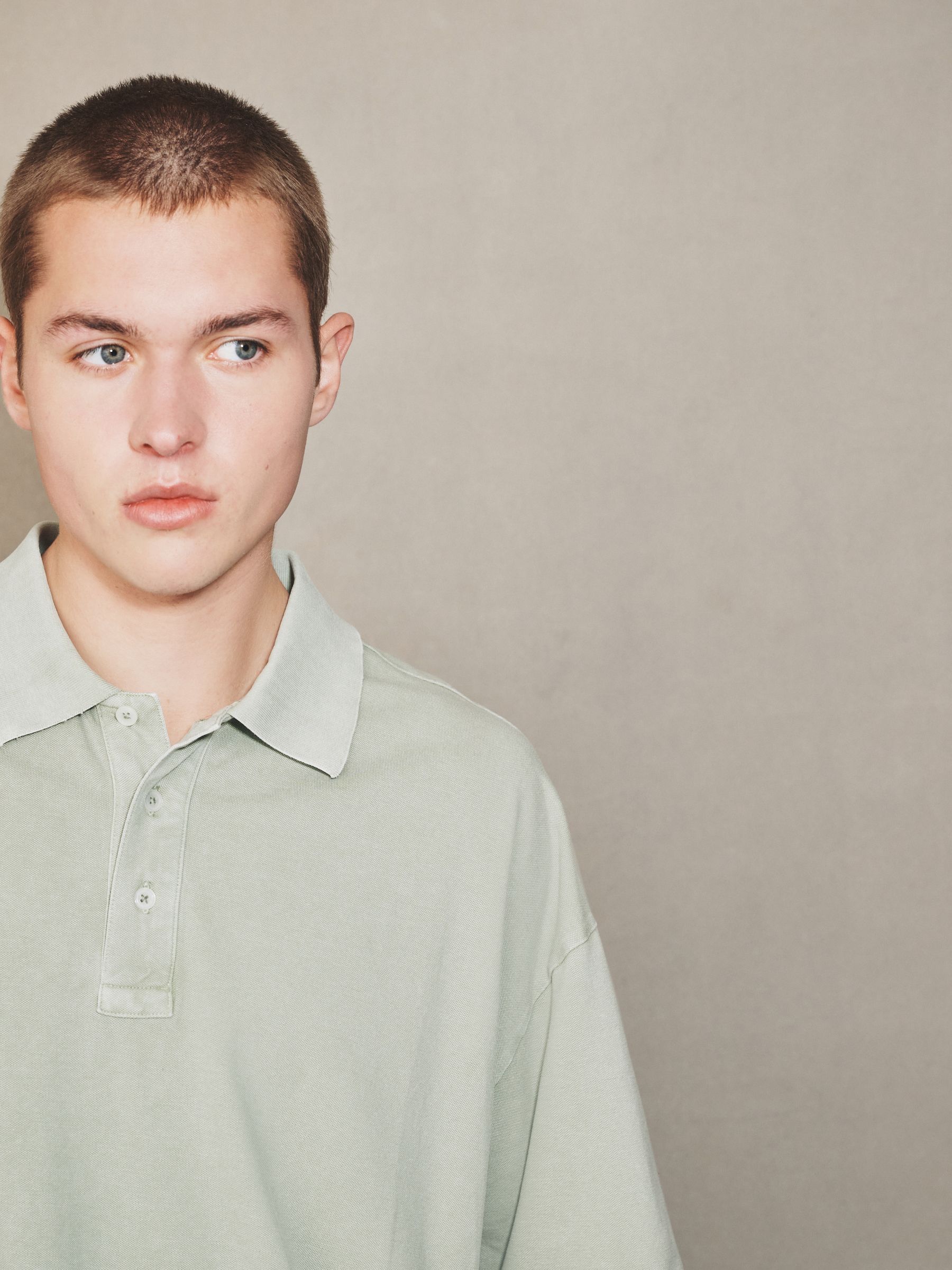 Buy Green Edit Washed Polo Shirt from the Next UK online shop