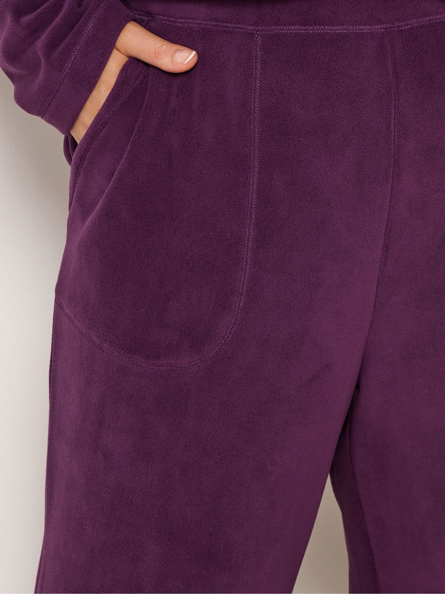 Buy Yours Curve Red Microfleece Pants from the Next UK online shop