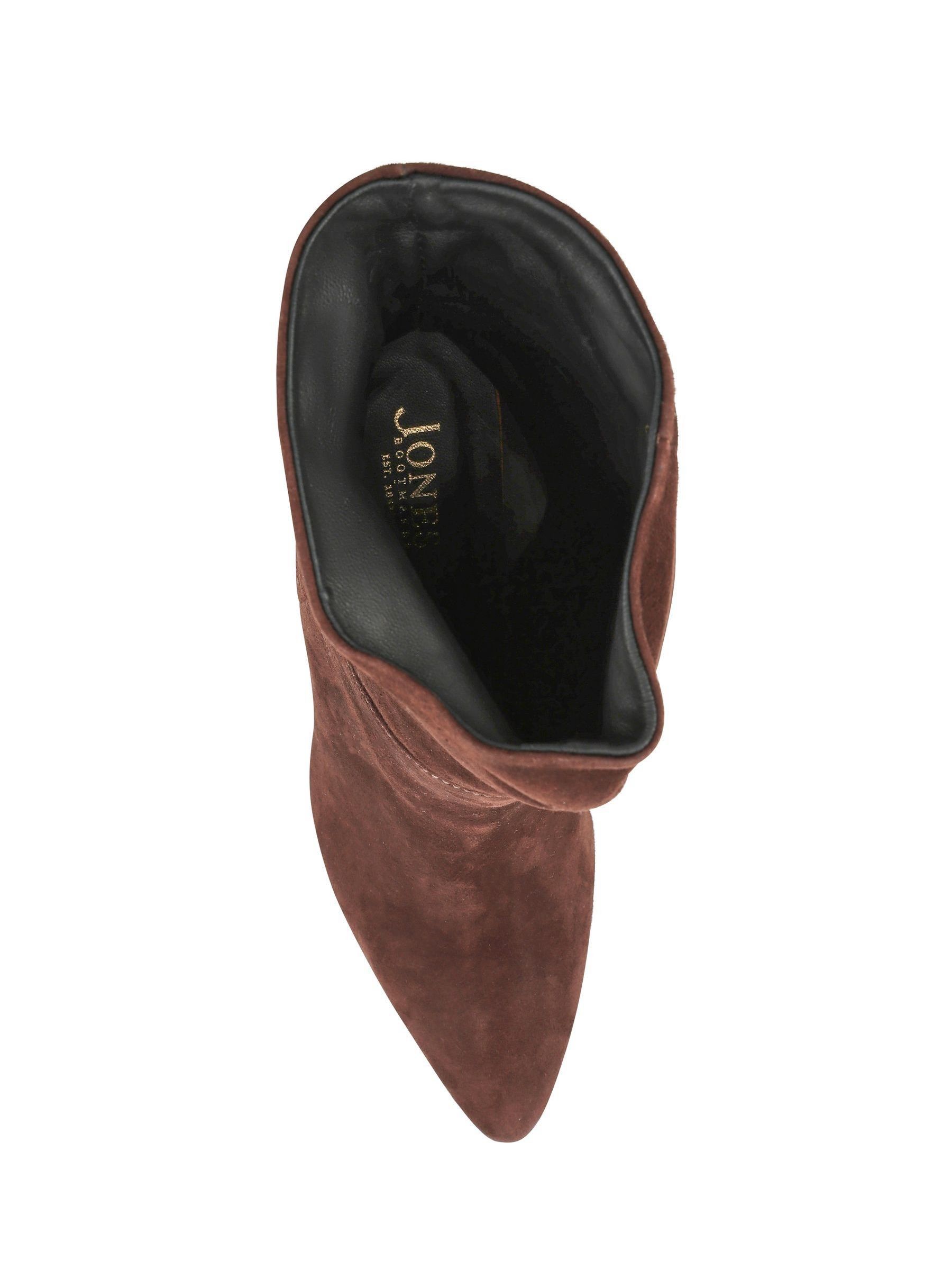 Buy Jones Bootmaker Red Luisa Leather Stiletto Heel Boots from the Next ...