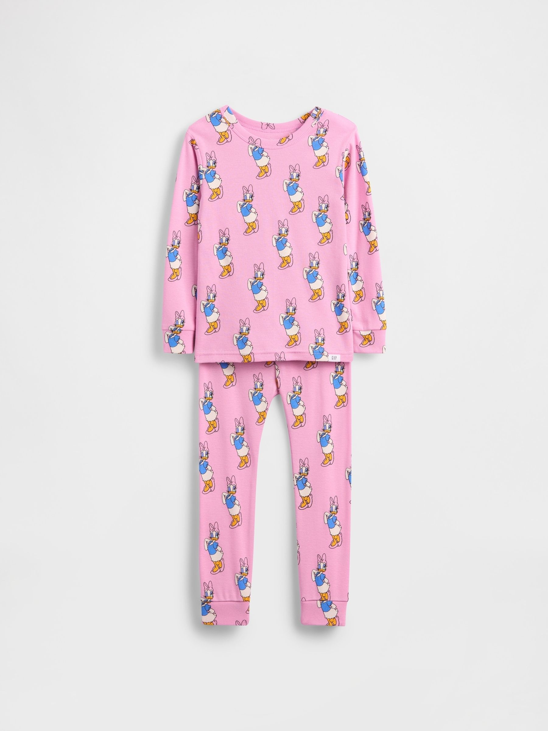 Buy Gap Pink Daphne Duck Disney Brushed Cotton Pyjamas (6mths-5yrs ...