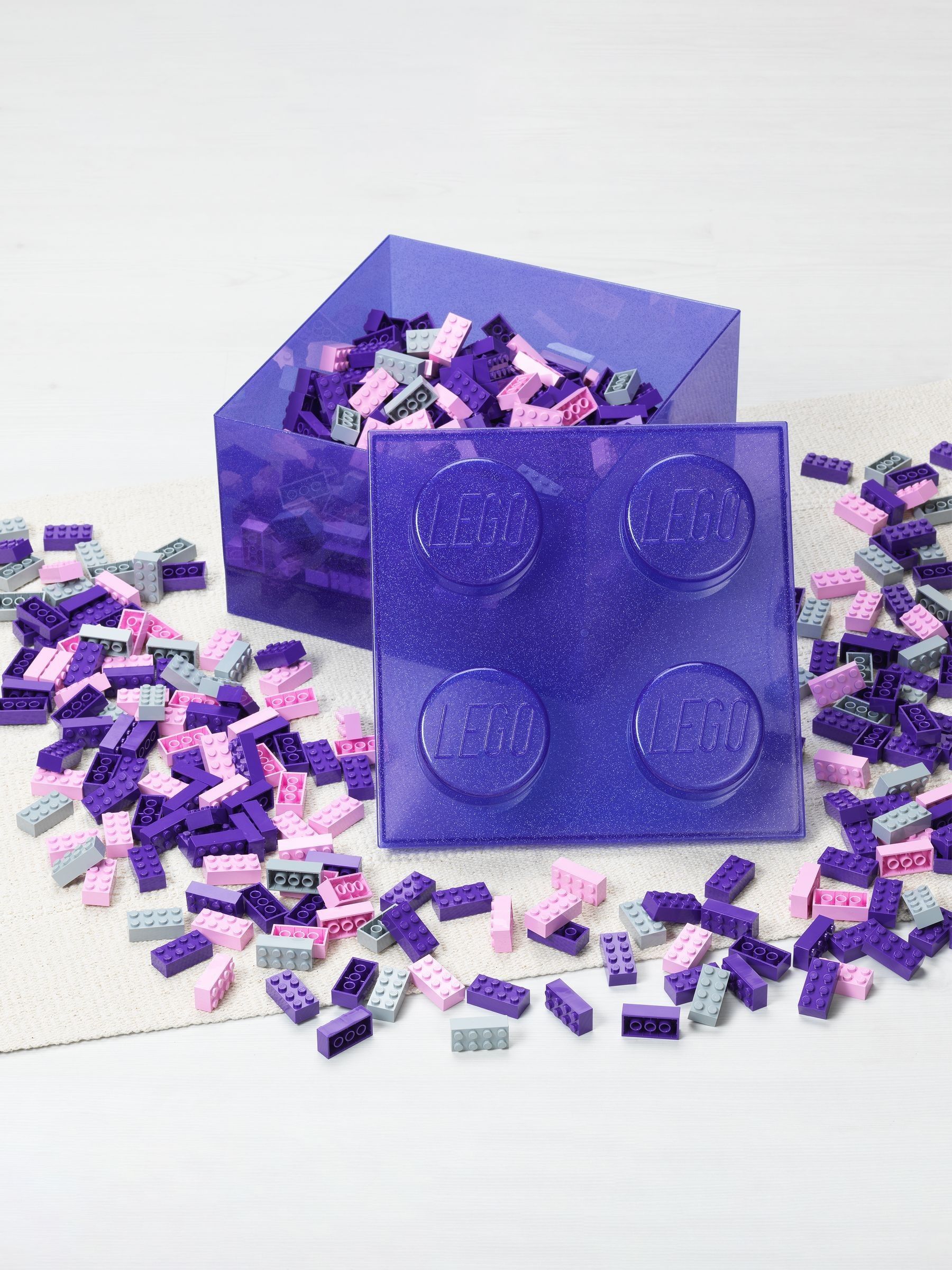 Buy Lego Glitter Violet Storage 4 Brick GPRP from the Next UK online shop