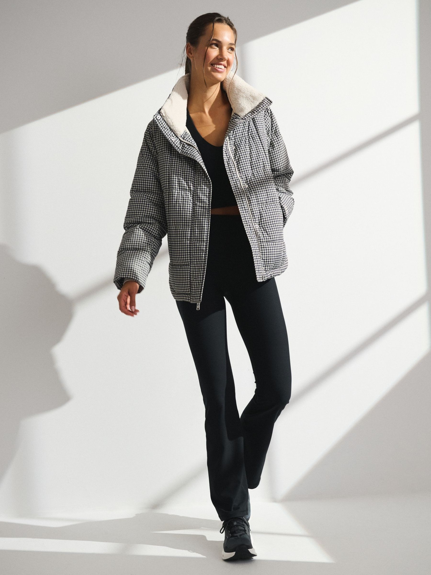 Buy YPB Abercrombie & Fitch White Puffer Jacket from Next Ireland