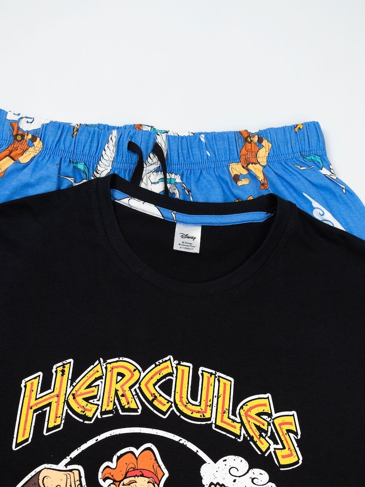 Buy Vanilla Underground Black Disney Hercules Short Sleeve Long Leg ...
