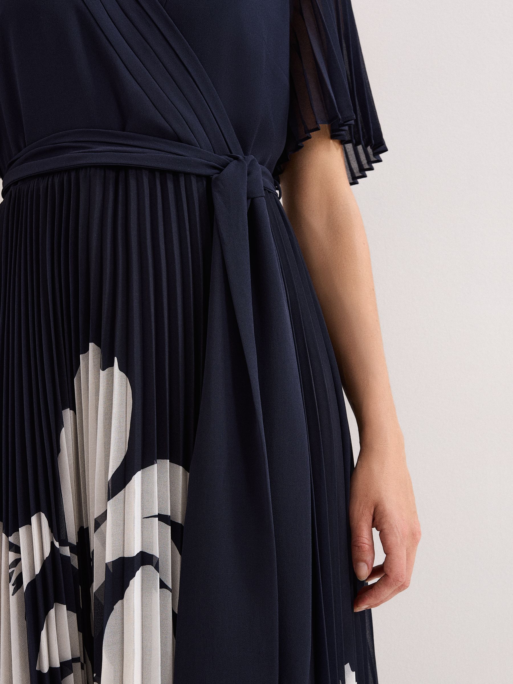 Buy Phase Eight Blue Petite Abigail Dress from the Next UK online shop