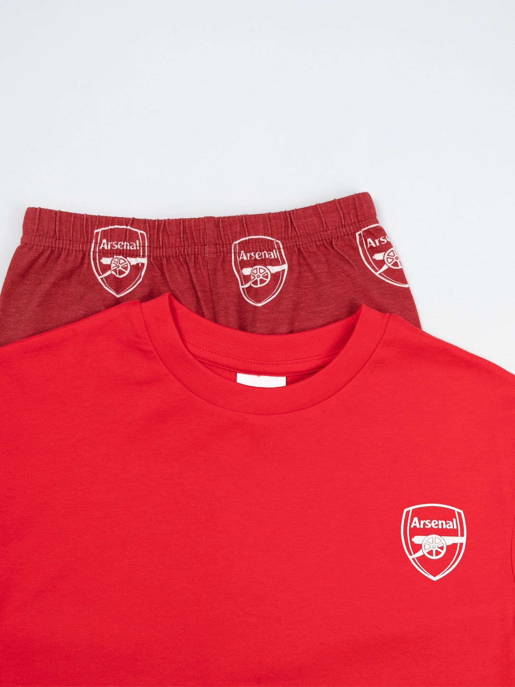 Buy Vanilla Underground Red Arsenal Short Sleeve Long Leg Pyjamas Set ...
