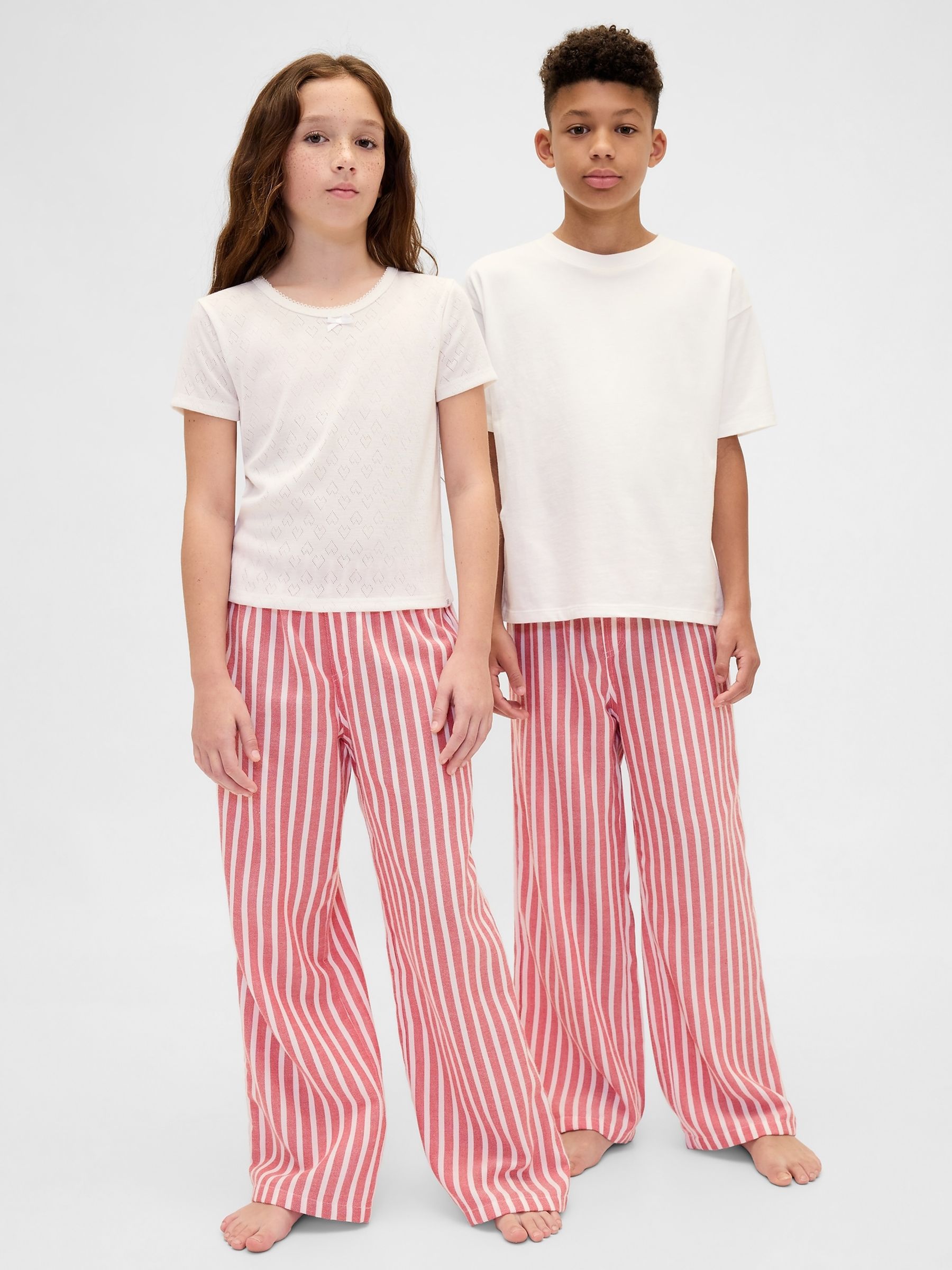 Buy Gap Red Stripe Matching Family Flannel Pyjama Bottoms (5-13yrs) from the Next UK online shop