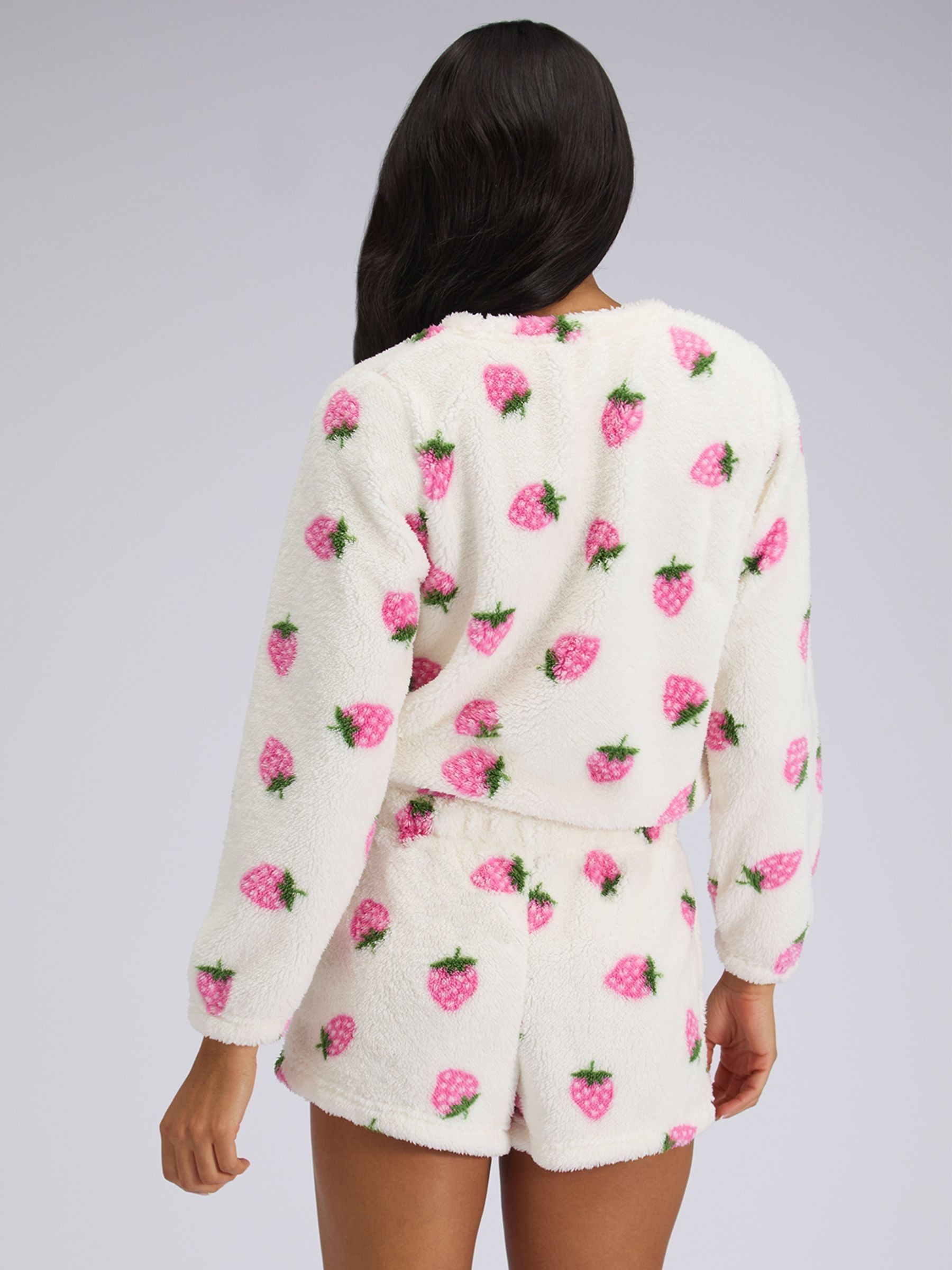 Buy Boux Avenue White Strawberry Borg Lounge Set from the Next UK ...
