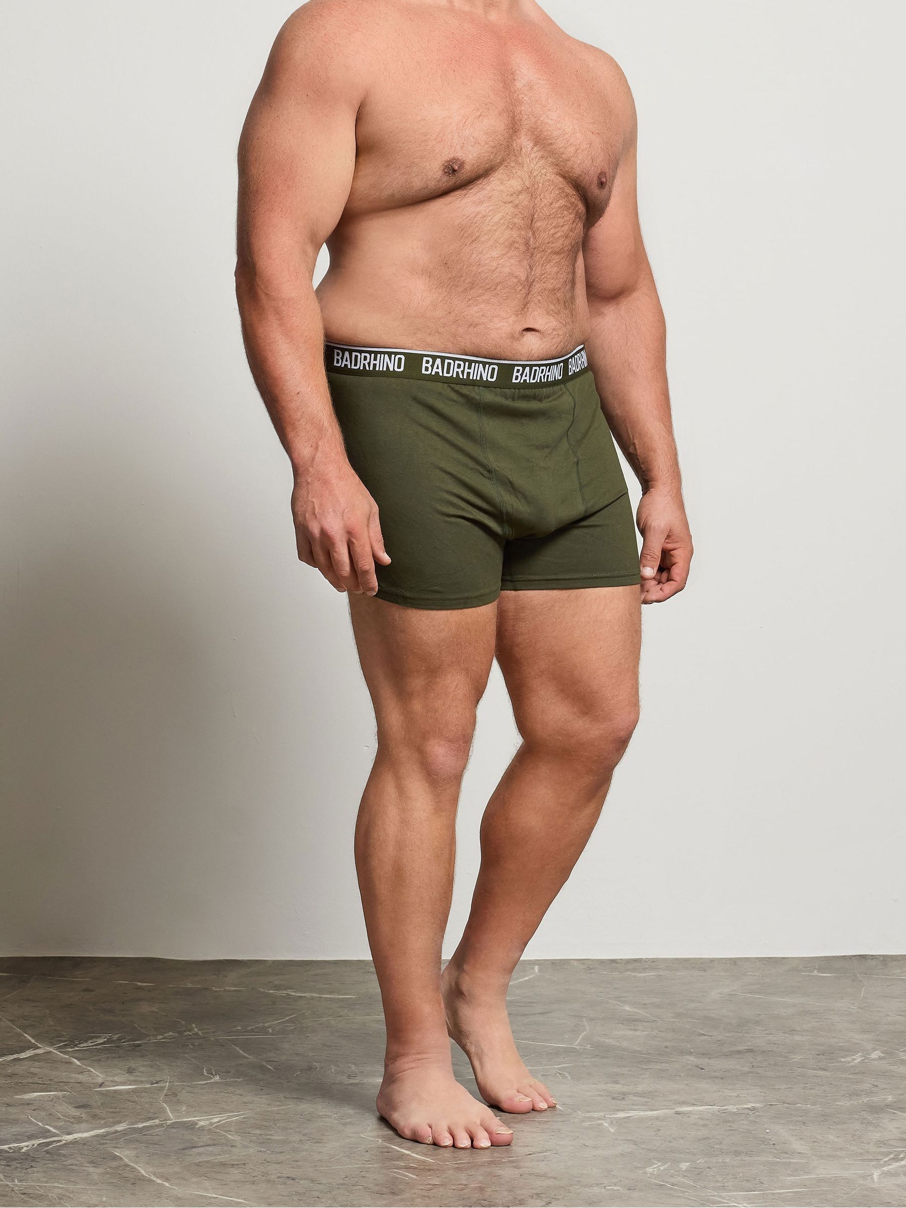 Buy BadRhino Big & Tall Green Multi-Colour Boxers 5 Pack from the Next ...