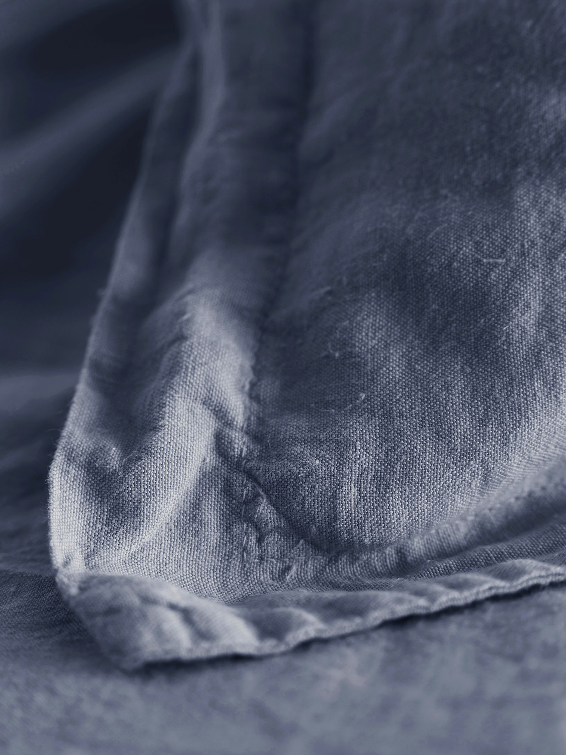 Buy Secret Linen Store French Blue 100% Linen Pillowcase from the Next ...