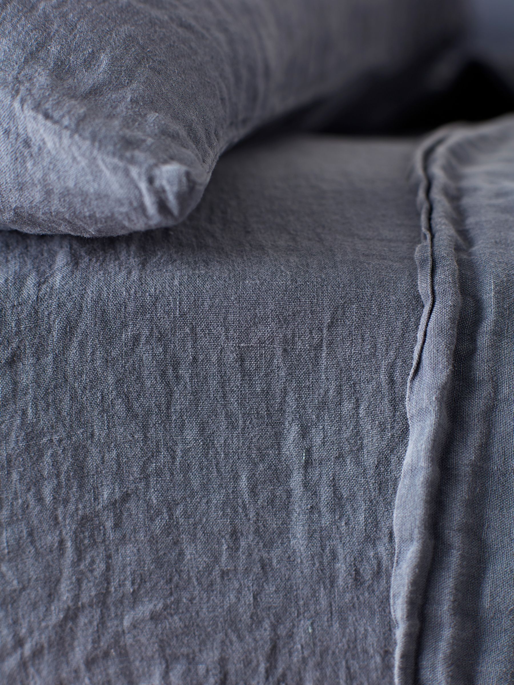 Buy Secret Linen Store French Blue 100% Linen Pillowcase from the Next ...