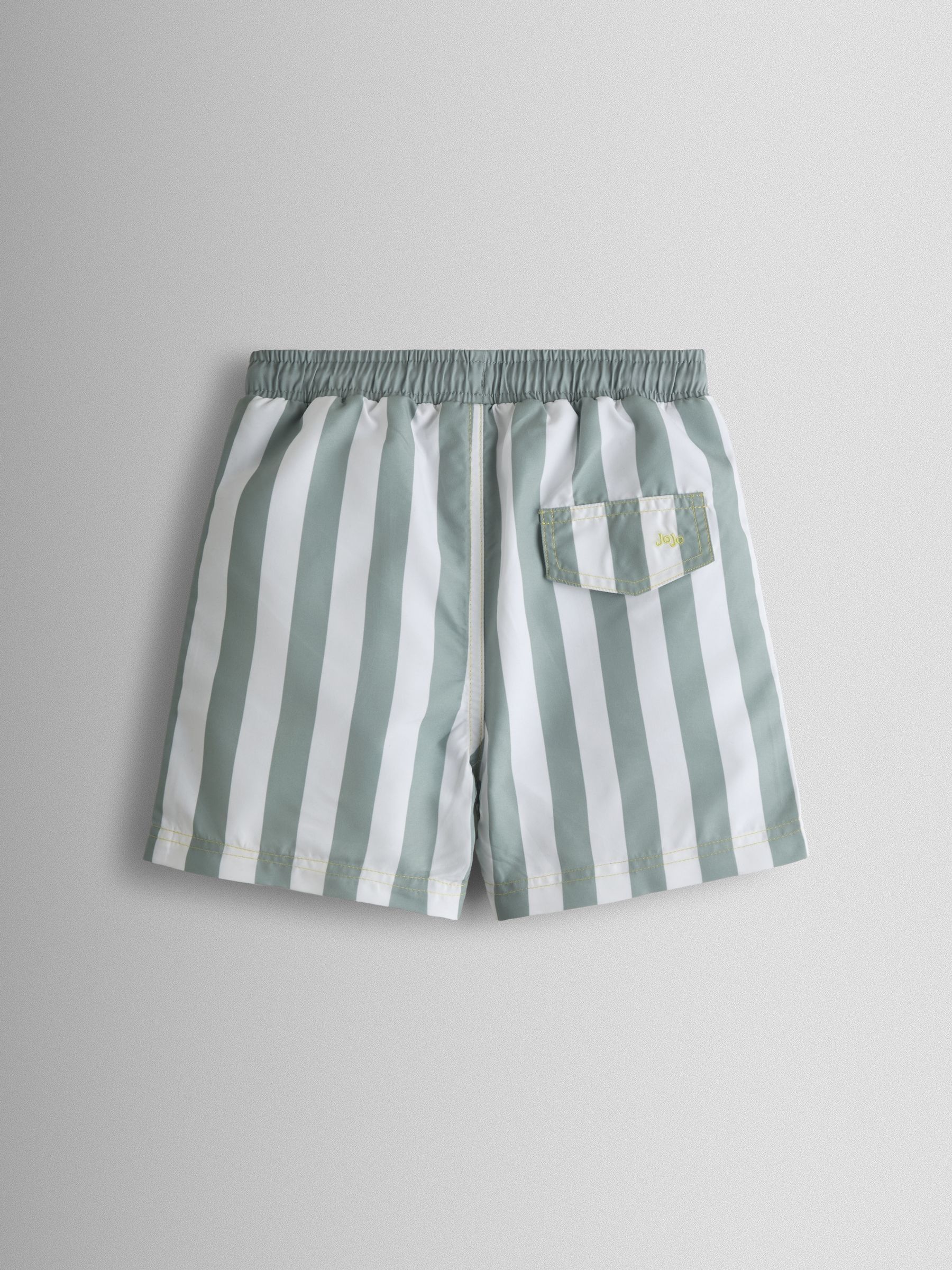 Buy JoJo Maman Bébé Green Stripe Swim Shorts from the Next UK online shop