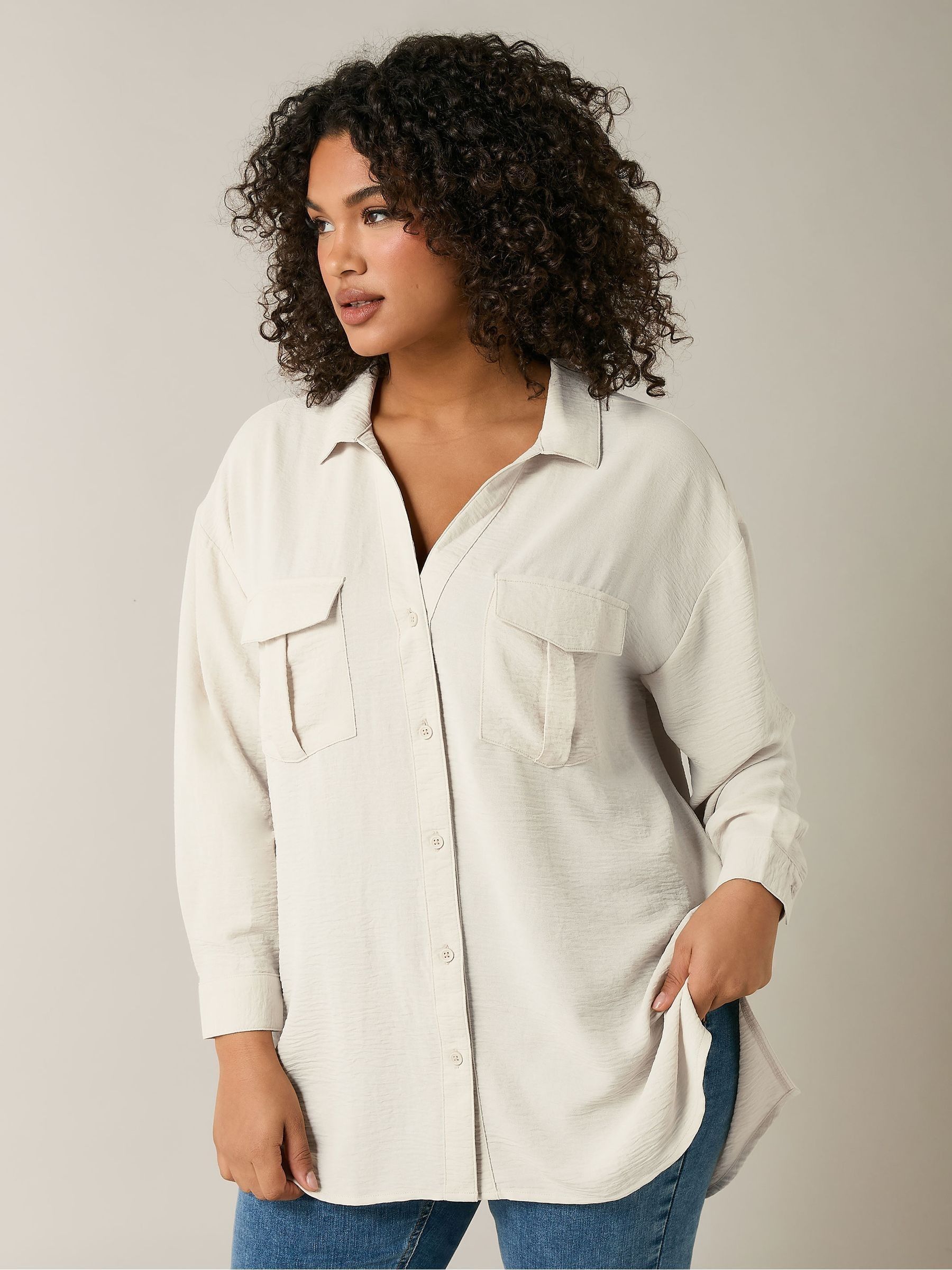 Buy Evans White Utility Pocket Shirt from Next USA
