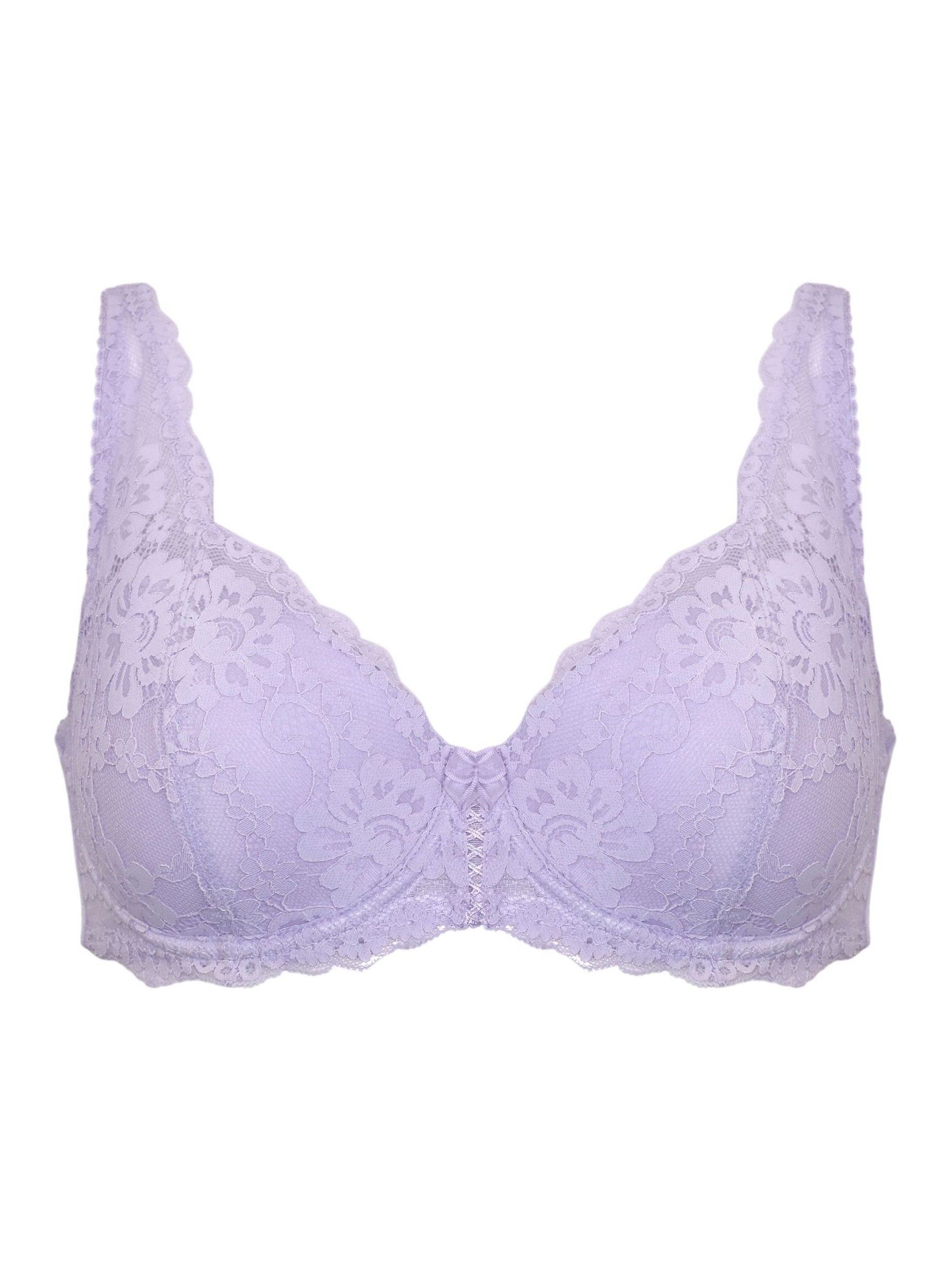 Buy Pour Moi Purple Balcony Fleur Balconette Bra from the Next UK ...
