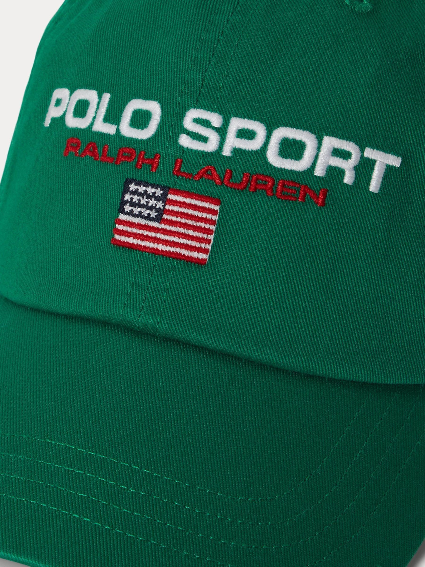 Buy Polo Ralph Lauren Green Polo Sport Twill Cap from Next Switzerland