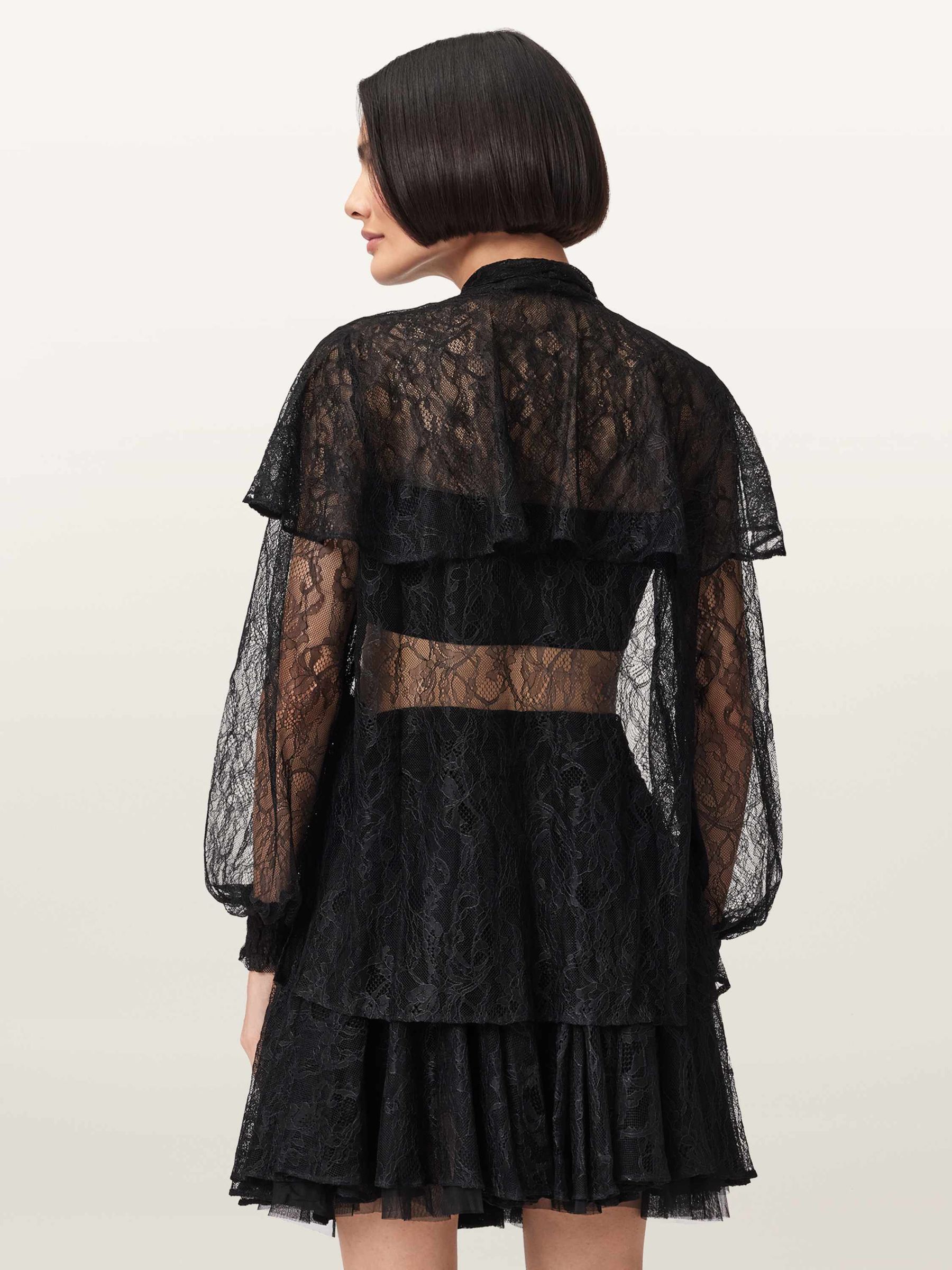 Buy AllSaints Black Athena Lace Cami Set from the Next UK online shop