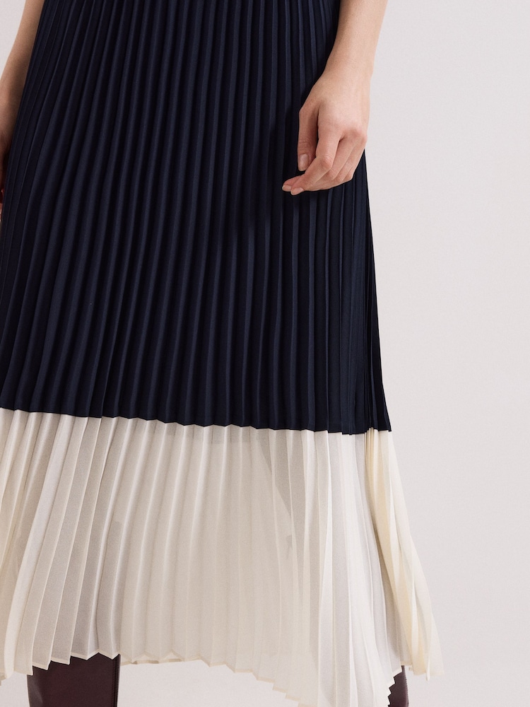 Buy Phase Eight Eleanor Navy Skirt from Next Hong Kong