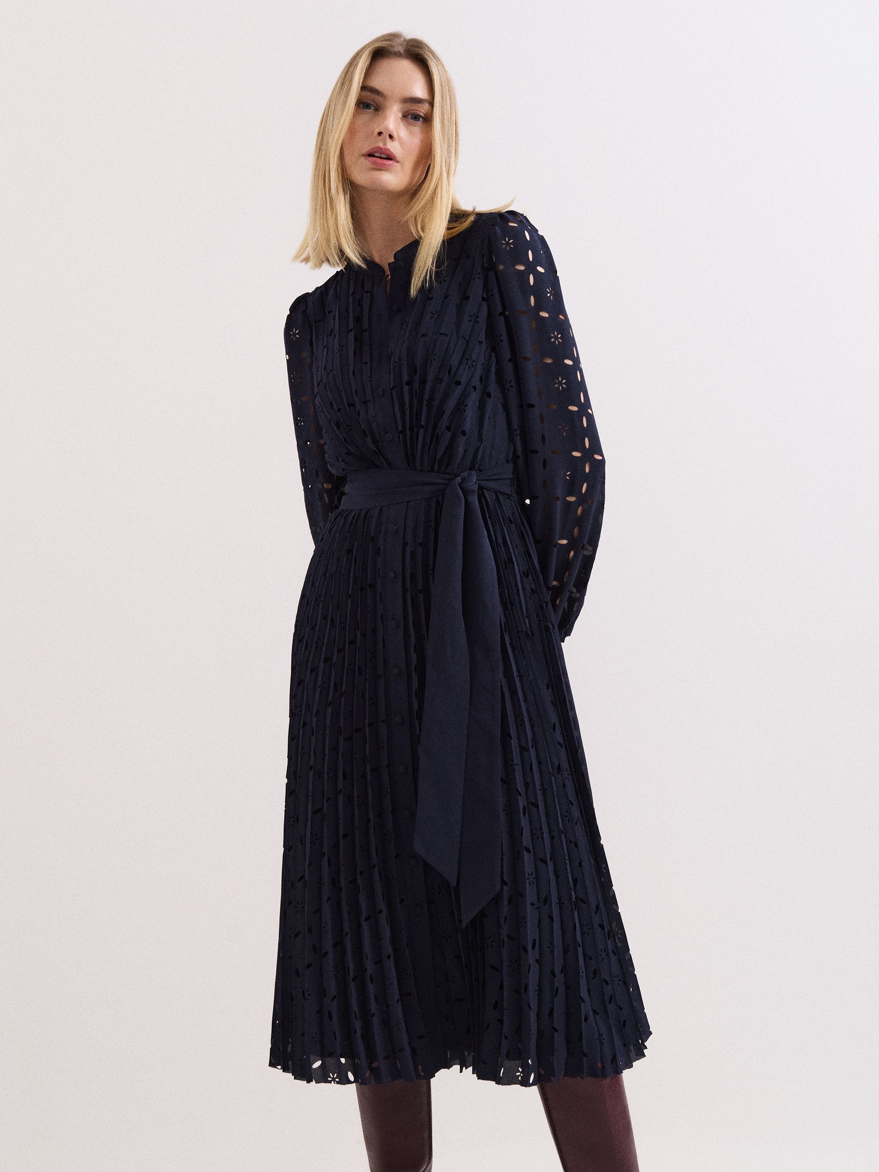 Buy Phase Eight Blue Marina Dress from the Next UK online shop