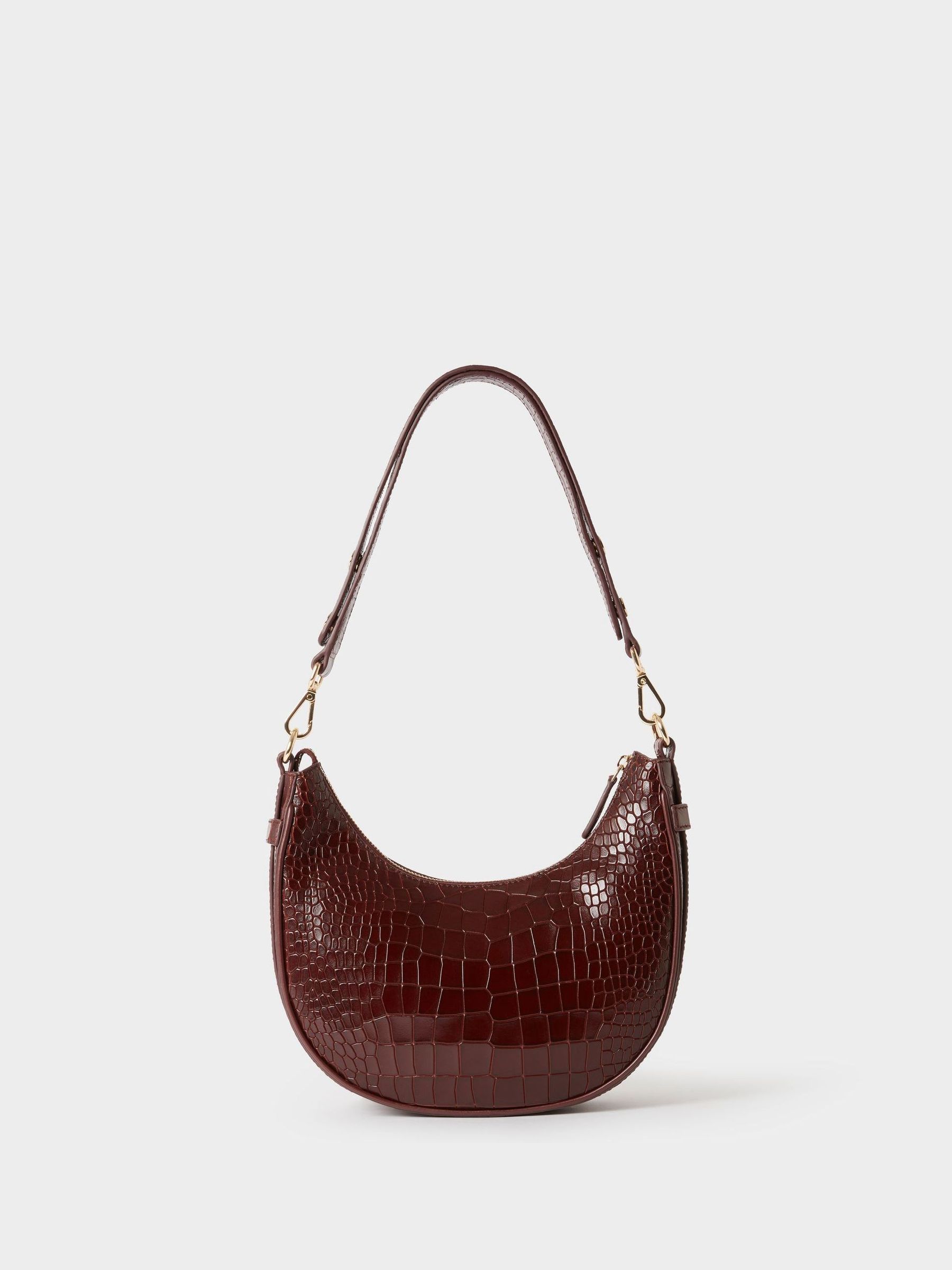 Buy Osprey London Red The Piper Mini Leather Shoulder Bag from the Next ...