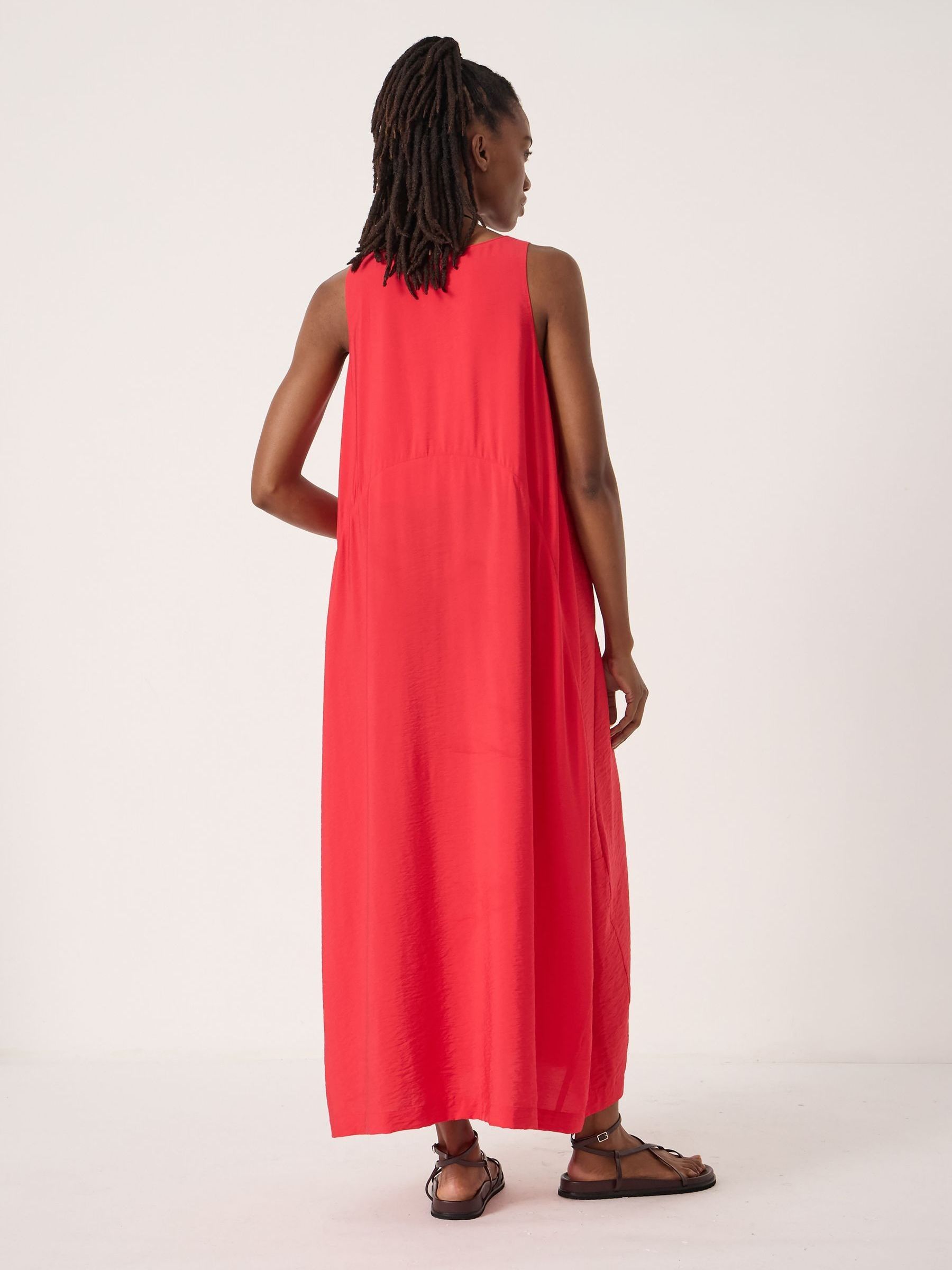 Buy Hush Red Liddie Air Flow Barrel Tank Dress from the Next UK online shop