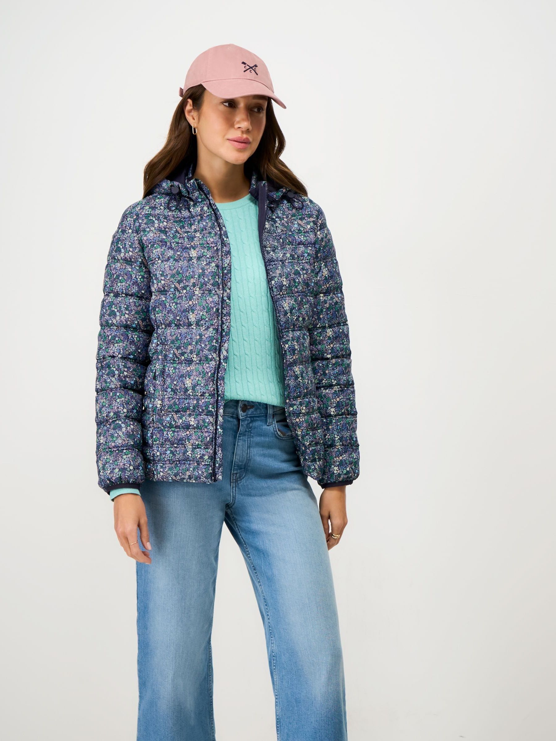 Buy Crew Clothing Blue Lightweight Padded Jacket from the Next UK ...