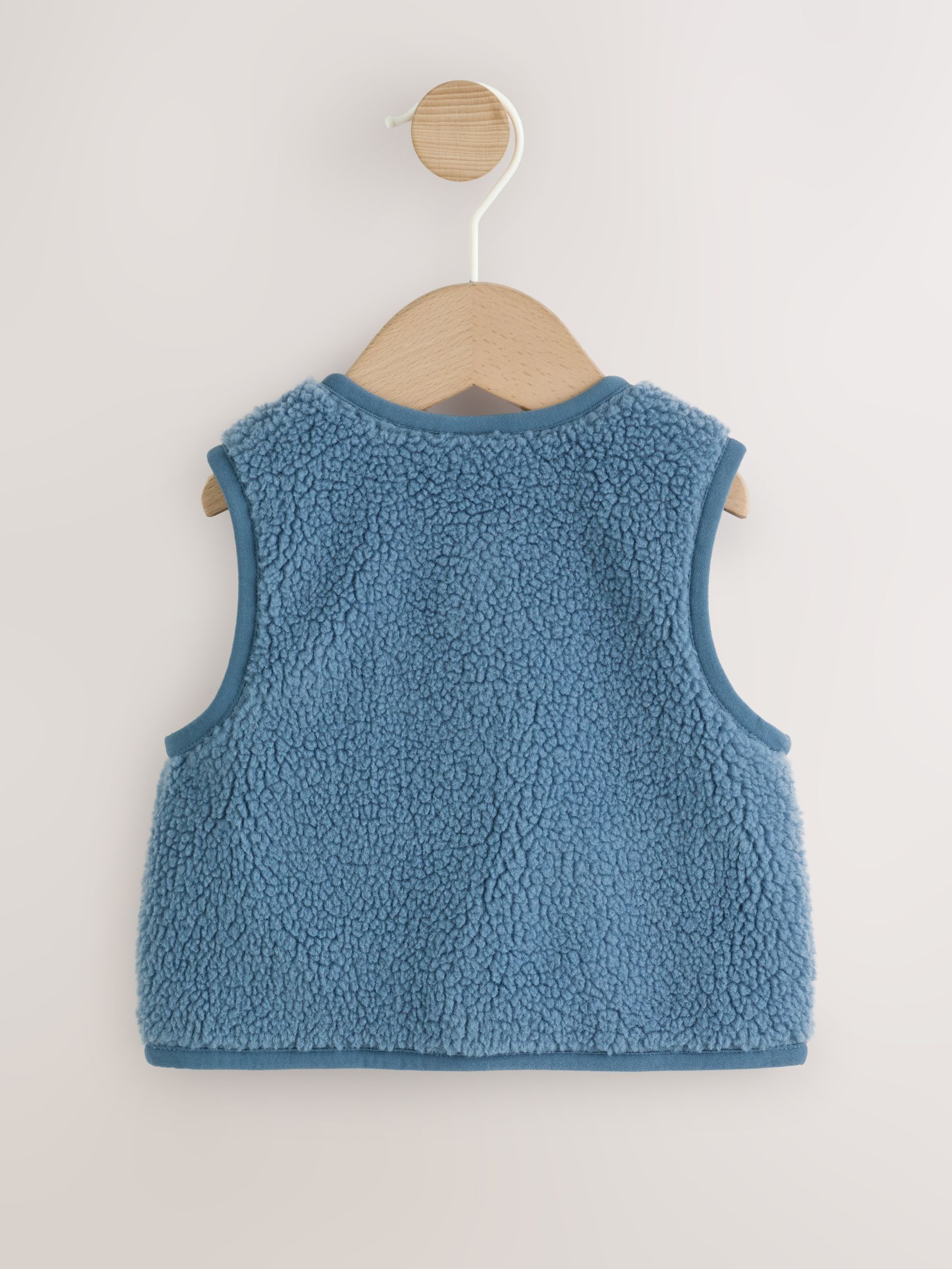 Buy Blue Borg Baby Gilet (0mths-2yrs) from the Next UK online shop