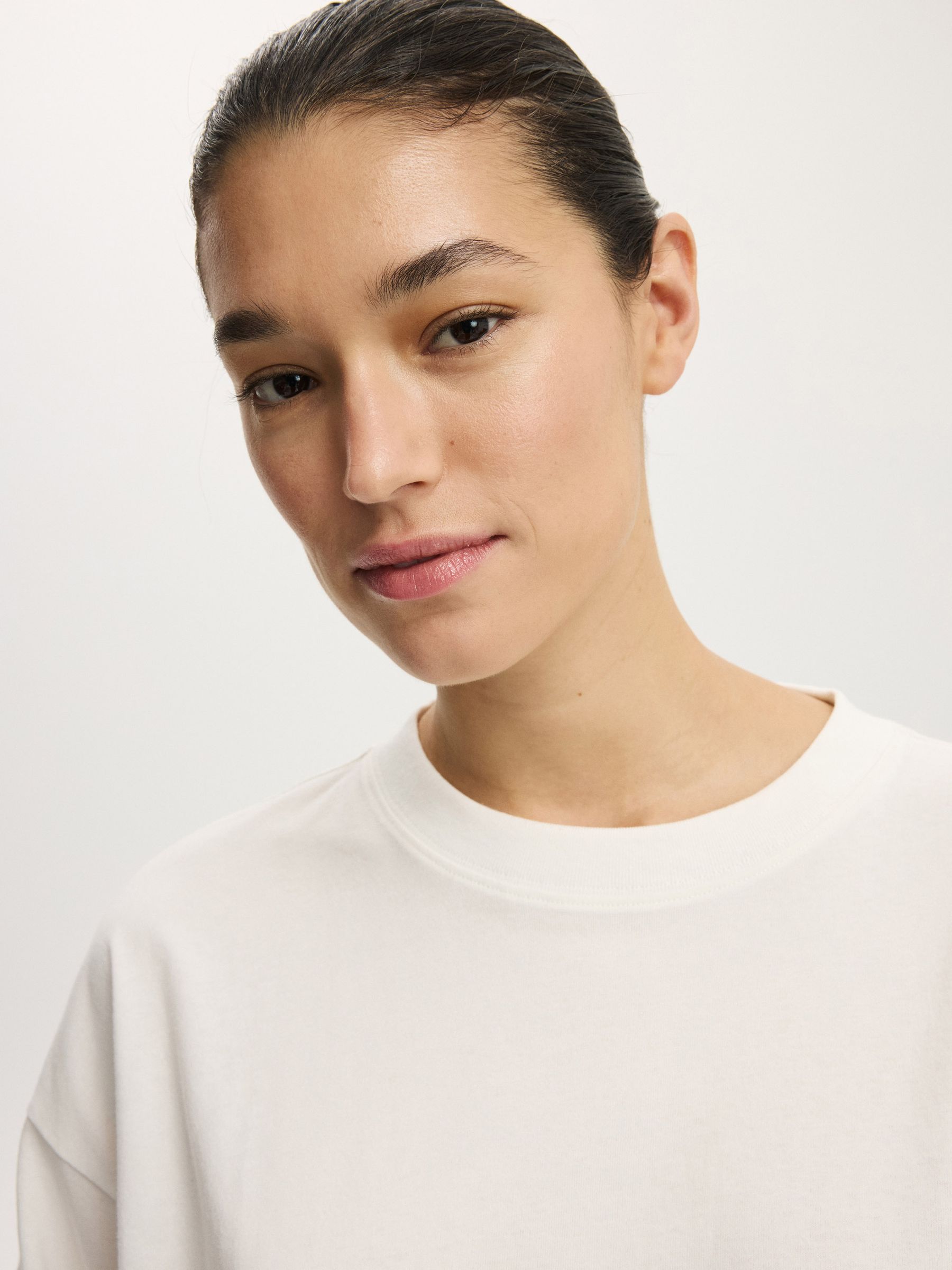 Buy Cotton On White Oversized Boxy Long Sleeve T-Shirt from Next Ireland