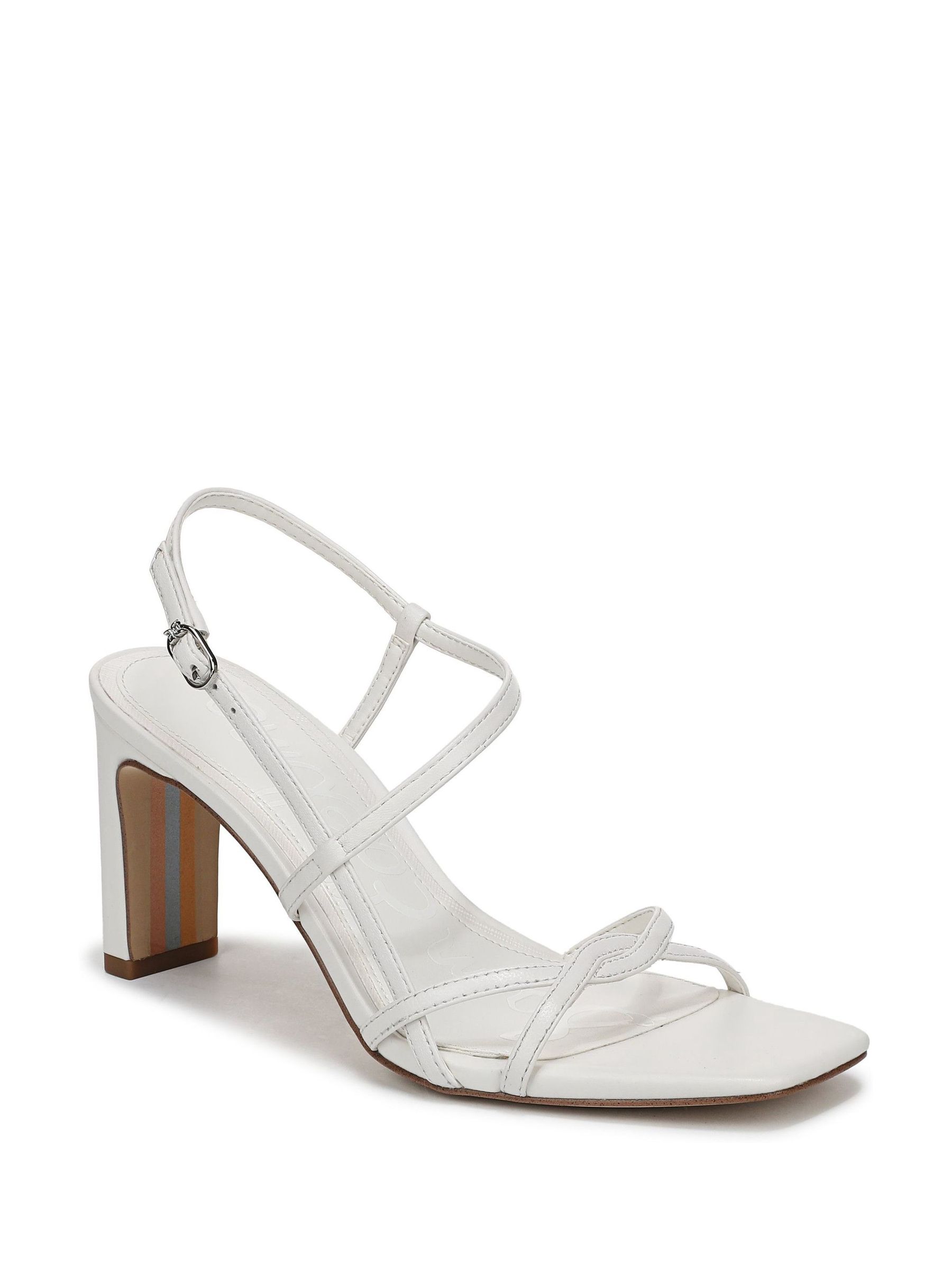 Buy Sam Edelman White Elissa Regular Fit Strappy Sandals from the Next ...