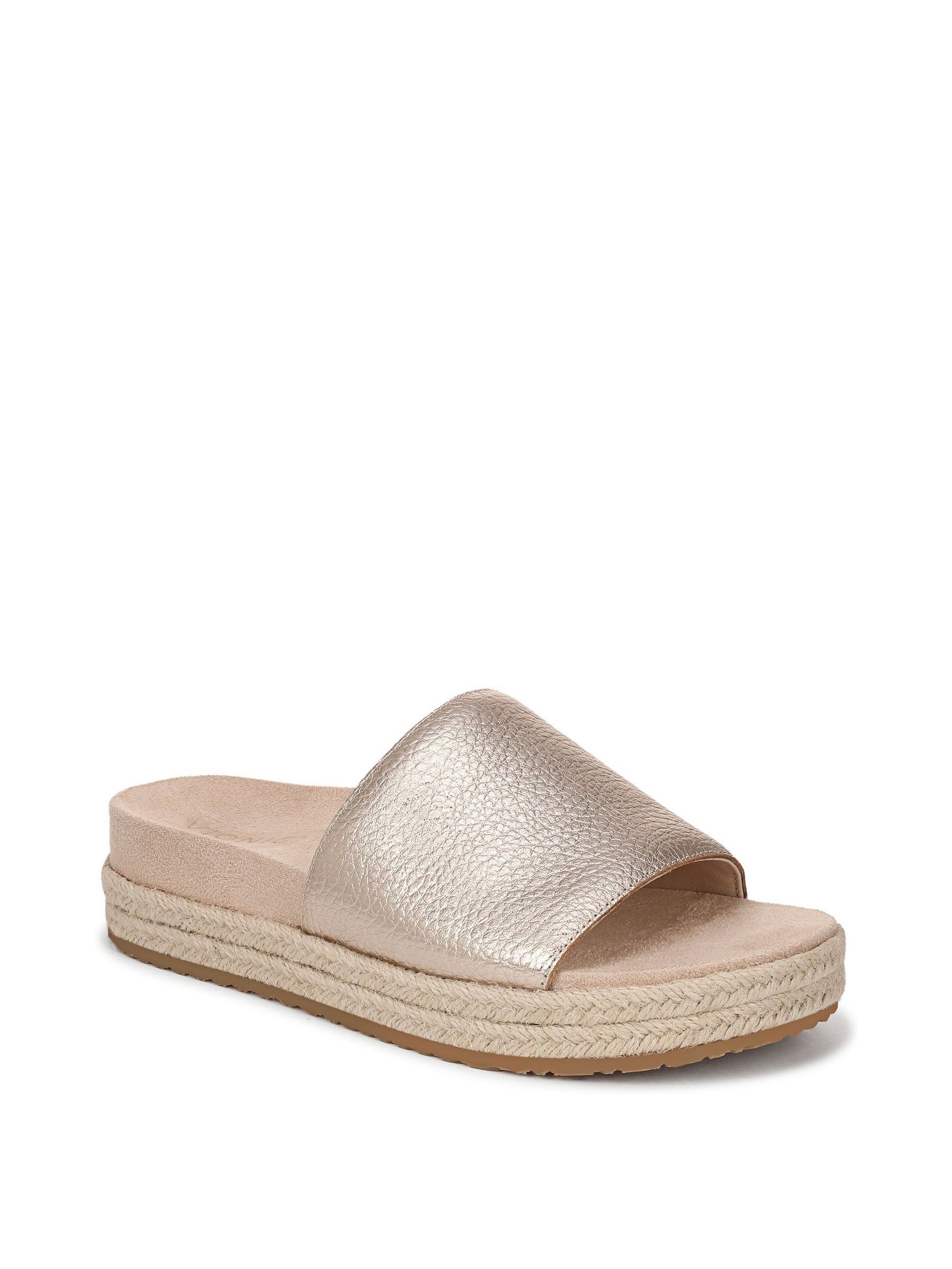 Buy Vionic Metallic Yasmina Regular Fit Arch Support Slides from Next ...