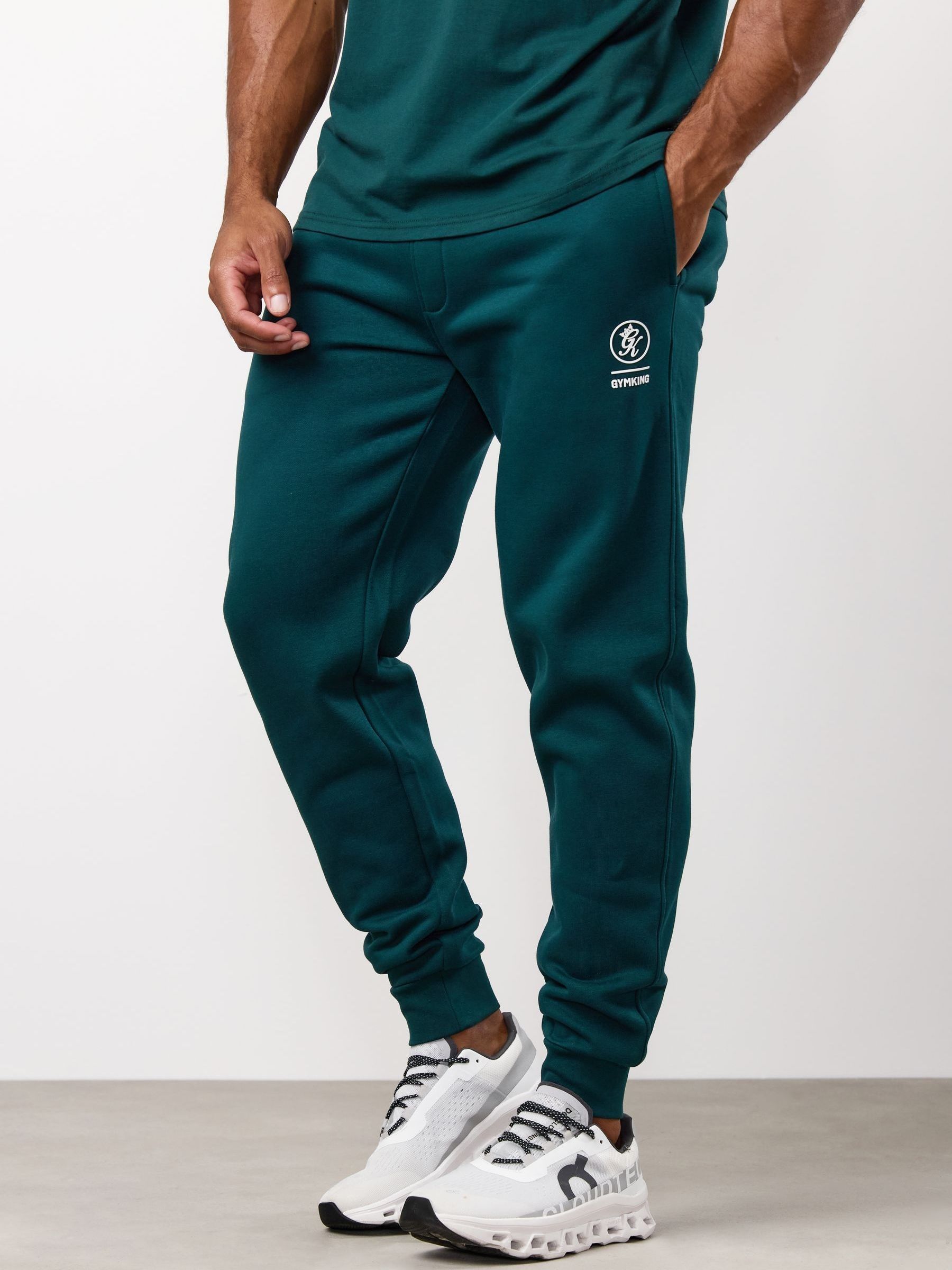 Buy Gym King Aventus Fleece Joggers from Next Czech Republic