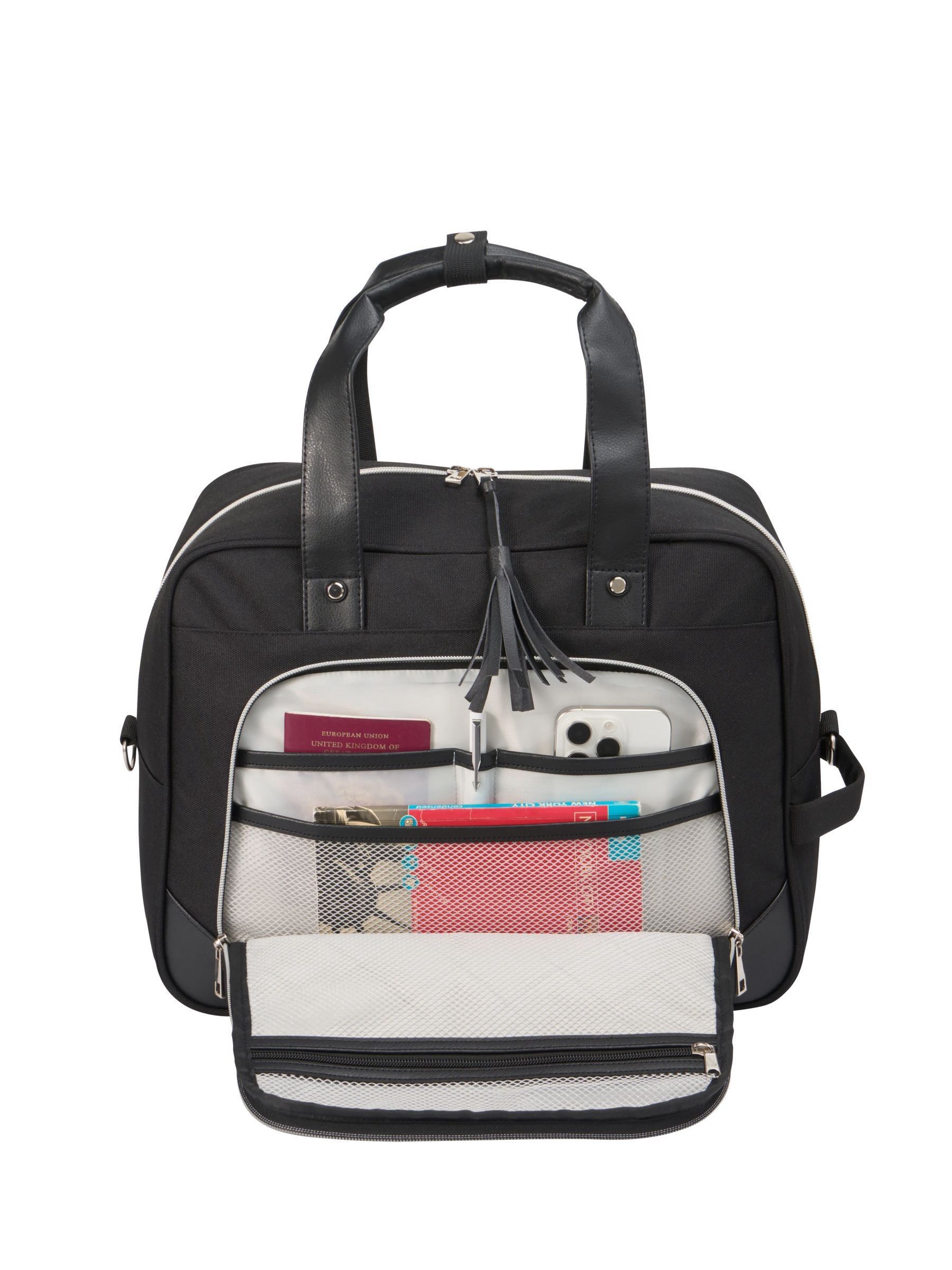 Buy Cabin Max Black Vela Holdall Bag from Next Czech Republic