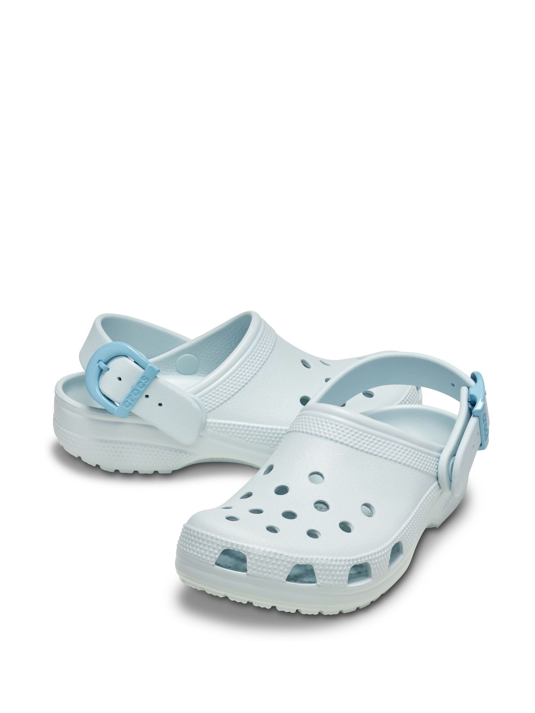 Buy Crocs Blue Classic Buckle Clogs from the Next UK online shop