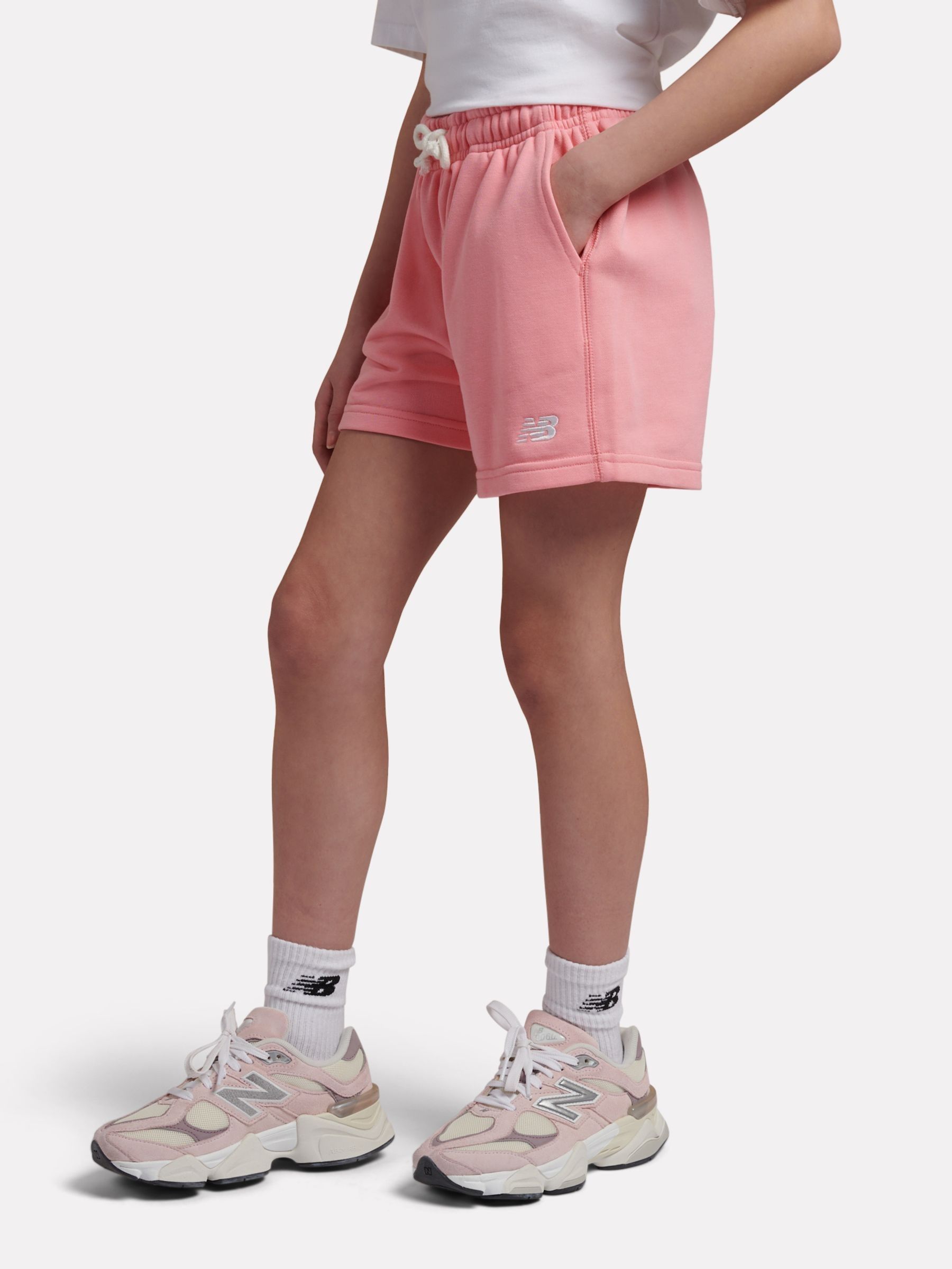 Buy New Balance Pink Small Logo Shorts from the Next UK online shop