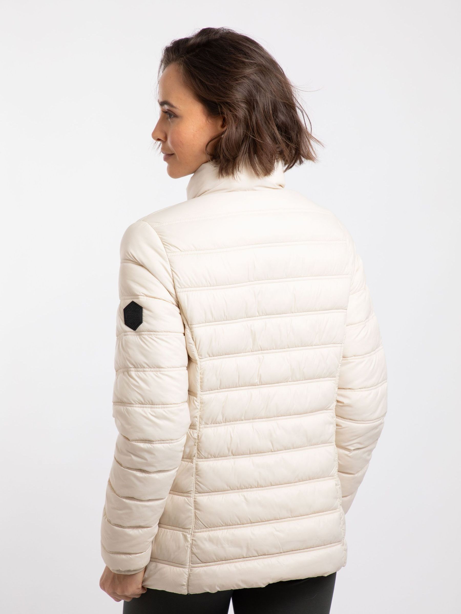 Buy Weird Fish Brown Travellia Lightweight Showerproof Padded Jacket ...
